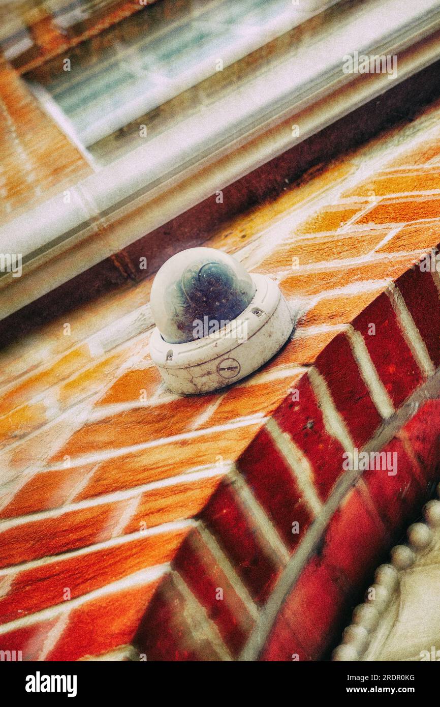 Surveillance round hi-res stock photography and images - Alamy