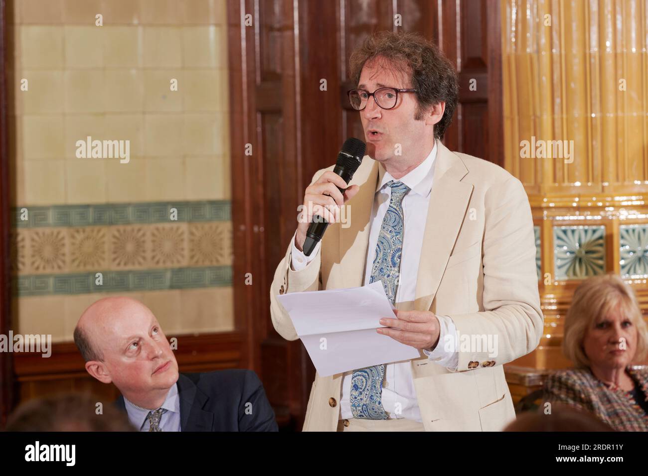 Joshua Levine; The Oldie Literary Lunch 18-07-23; Harry Mount; The ...