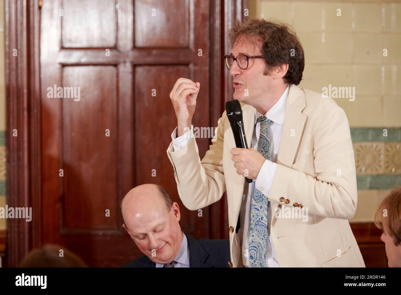 Joshua Levine; The Oldie Literary Lunch 18-07-23; Harry Mount; The ...