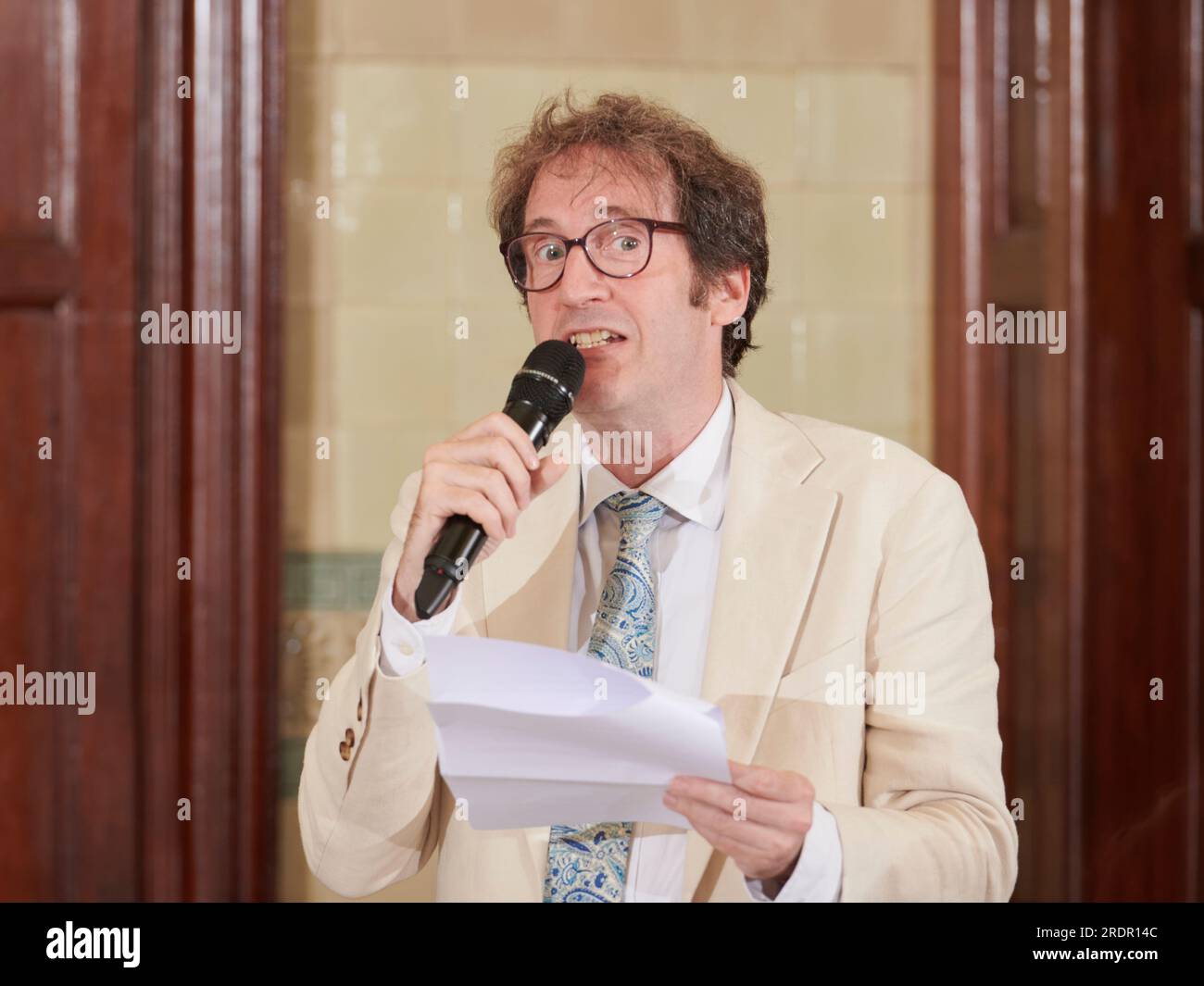 Joshua Levine; The Oldie Literary Lunch 18-07-23; Harry Mount; The ...