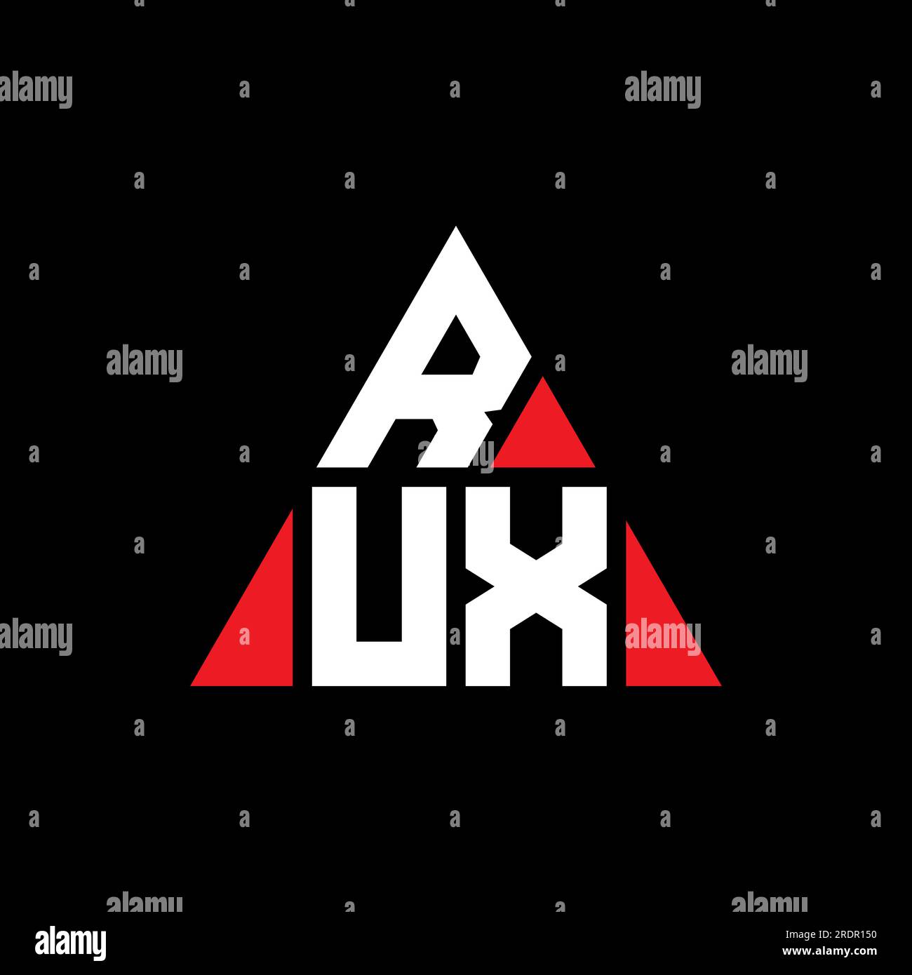 Rux logo design hi-res stock photography and images - Alamy