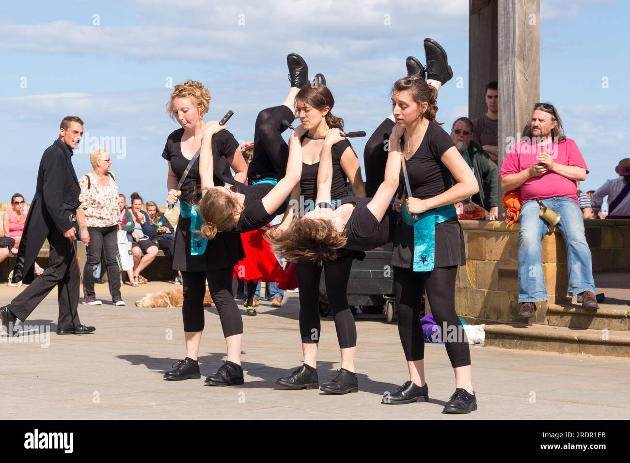 Star and Shadow traditional rapper sword dancing at the Whitby folk ...