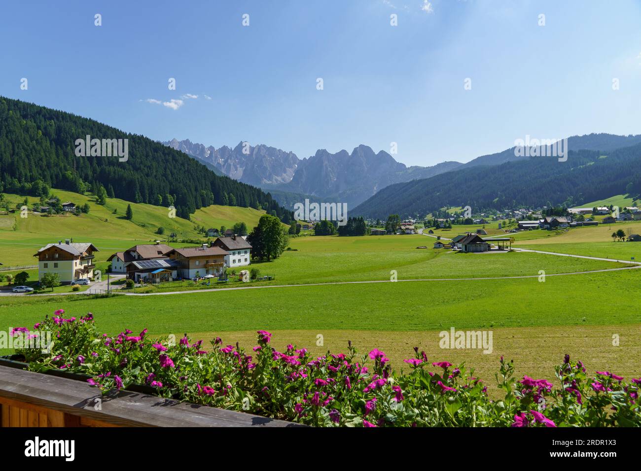 summer tiem in austria Stock Photo - Alamy