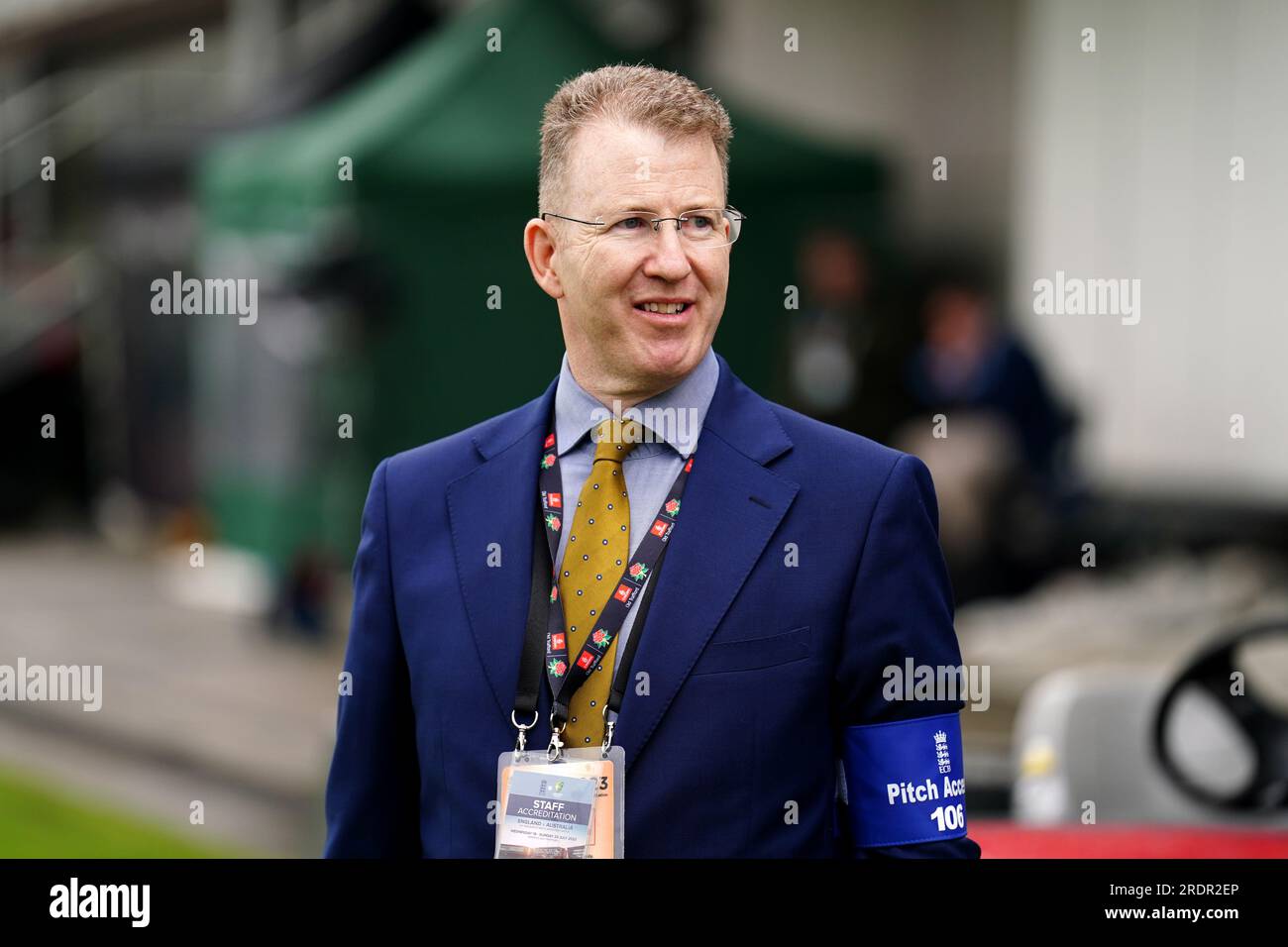 Lancashire CEO Daniel Gidney on day five of the fourth LV= Insurance ...