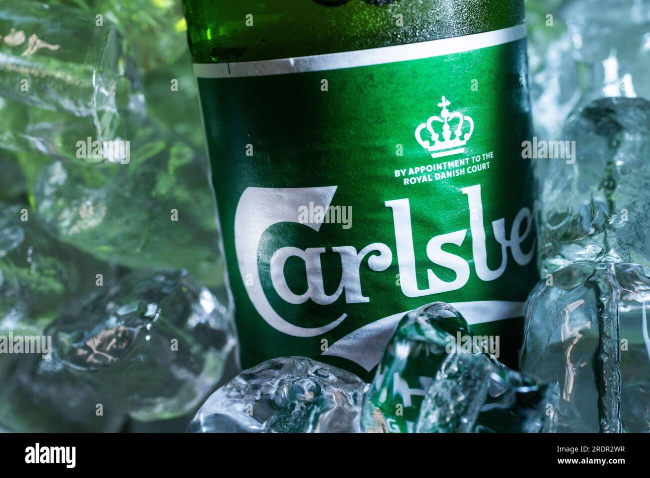 Beer from Carlsberg Stock Photo - Alamy
