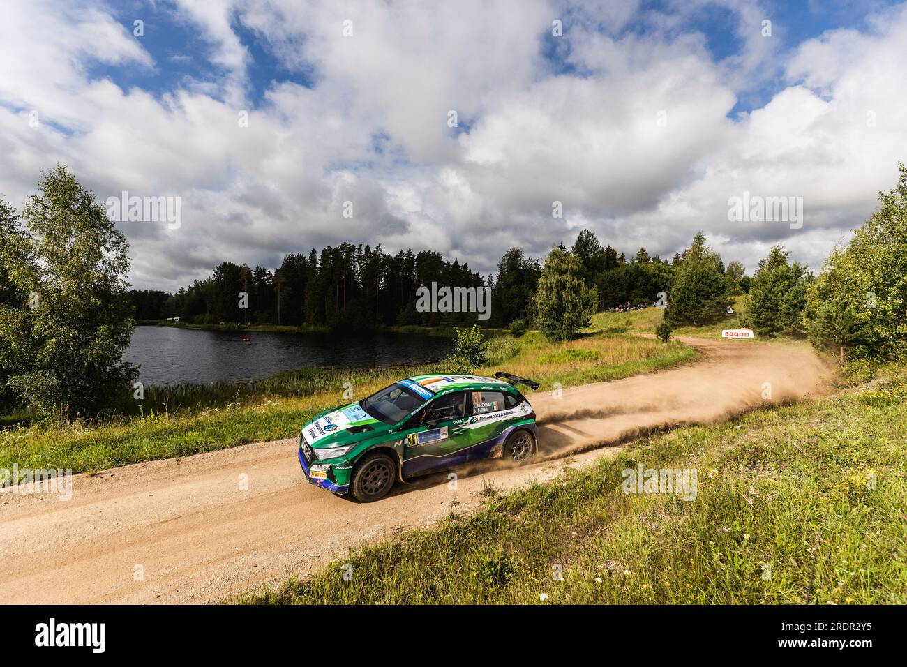 Tartu, Estonie. 23rd July, 2023. 31 Joshua MCERLEAN (IRL), James FULTON ...