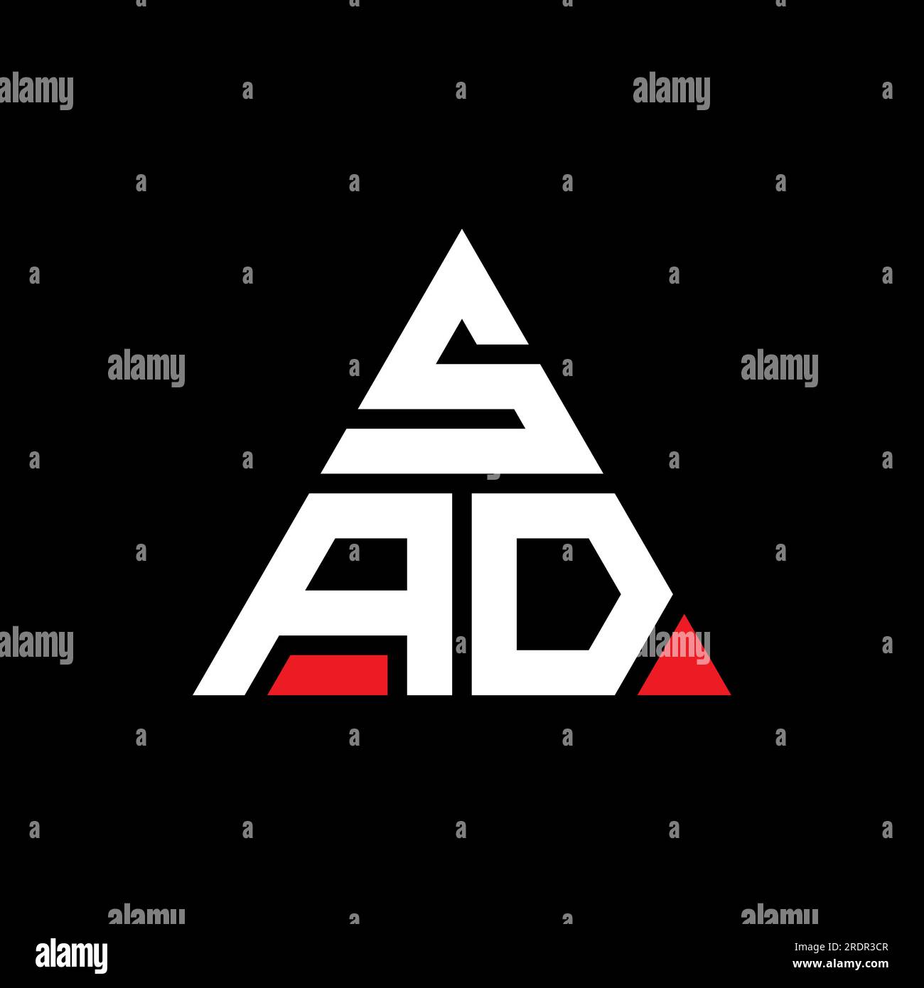 Sad monogram Stock Vector Images - Alamy