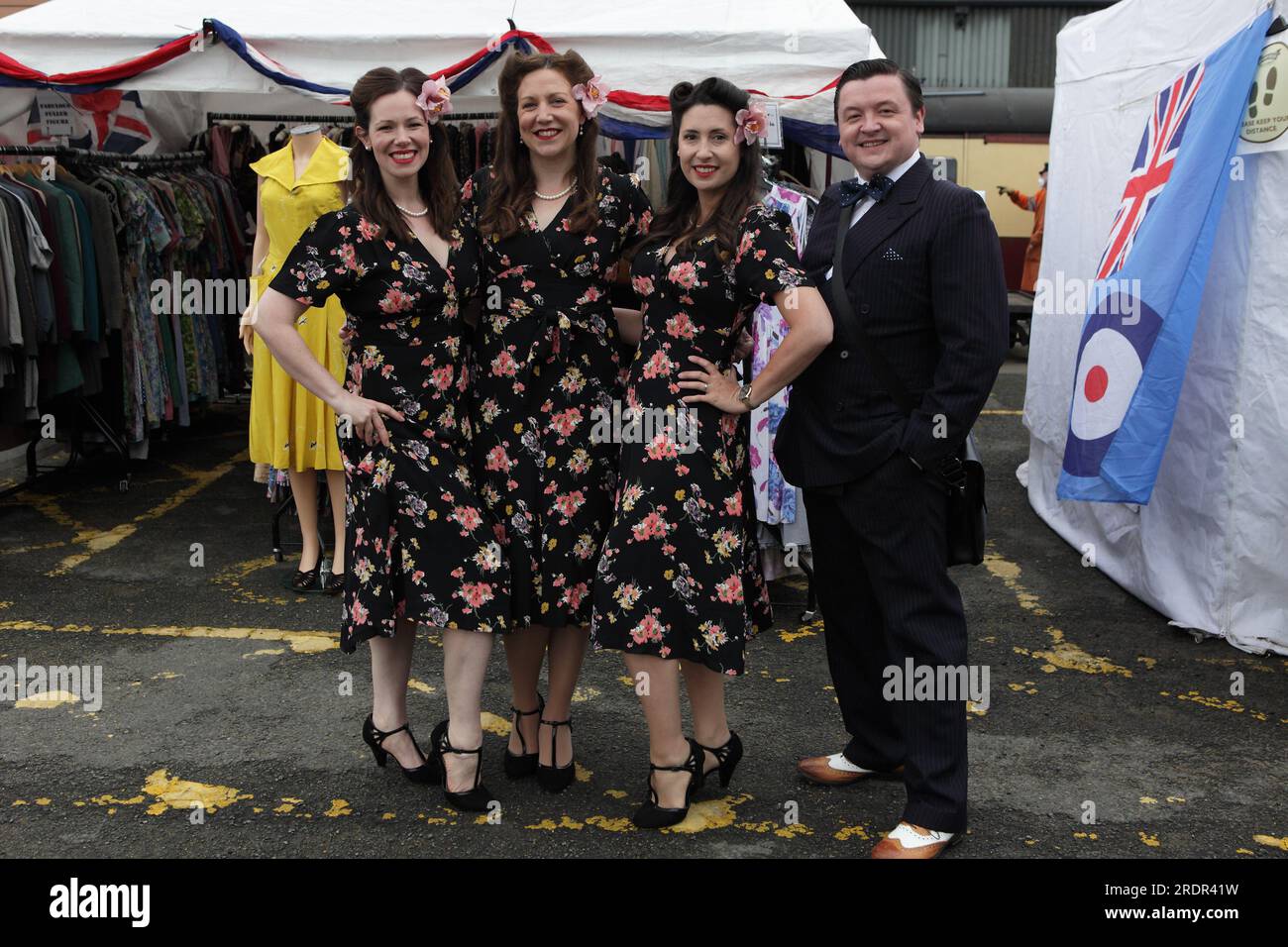 A group image of The Ronnies and Brandyn Shaw, part of the ...