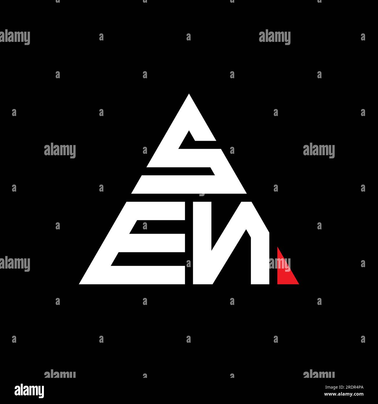 SEN triangle letter logo design with triangle shape. SEN triangle logo ... SEN triangle letter logo design with triangle shape. SEN triangle logo ...