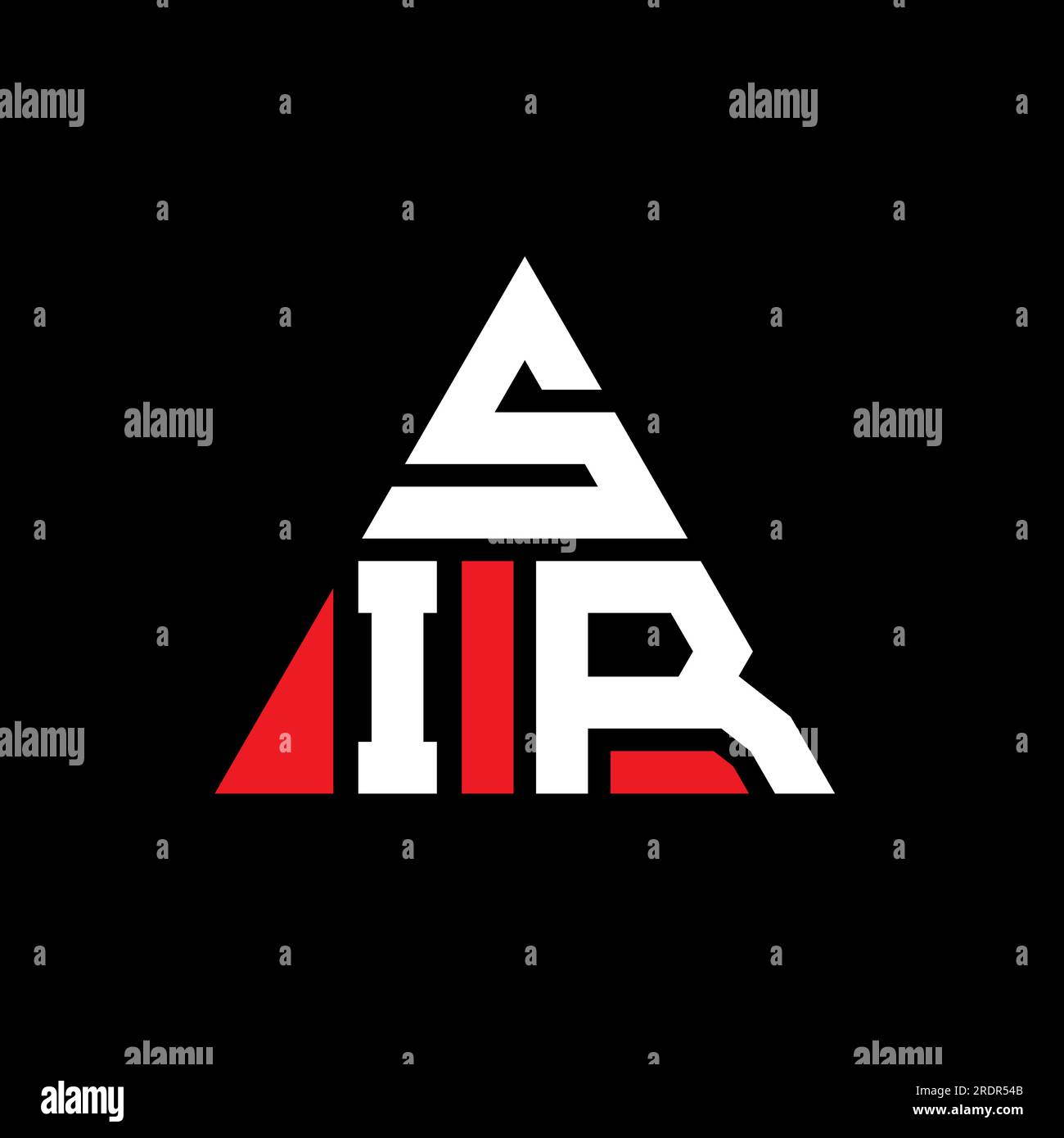 Sir monogram logo hi-res stock photography and images - Alamy