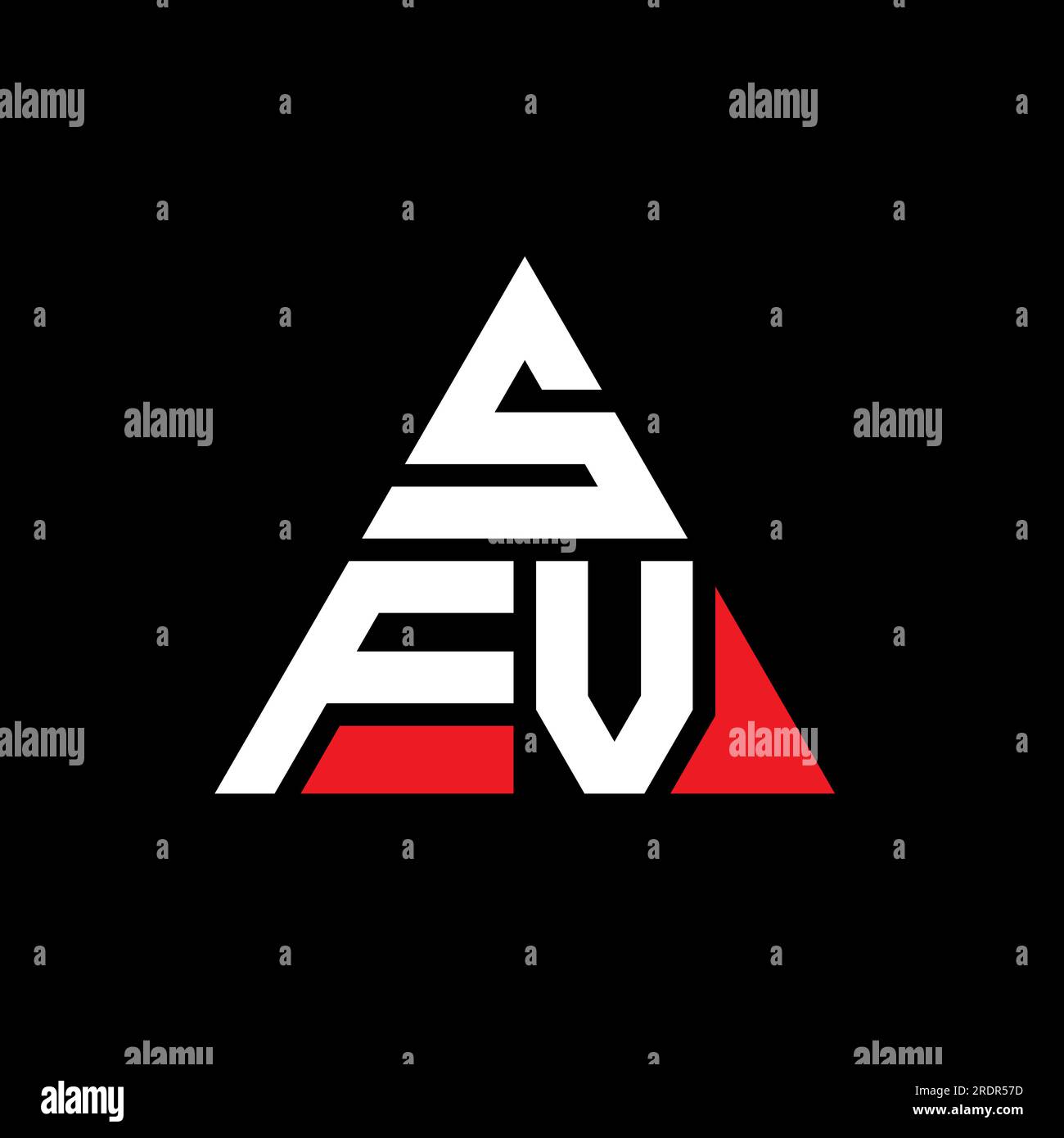 Sfv logo design hi-res stock photography and images - Alamy