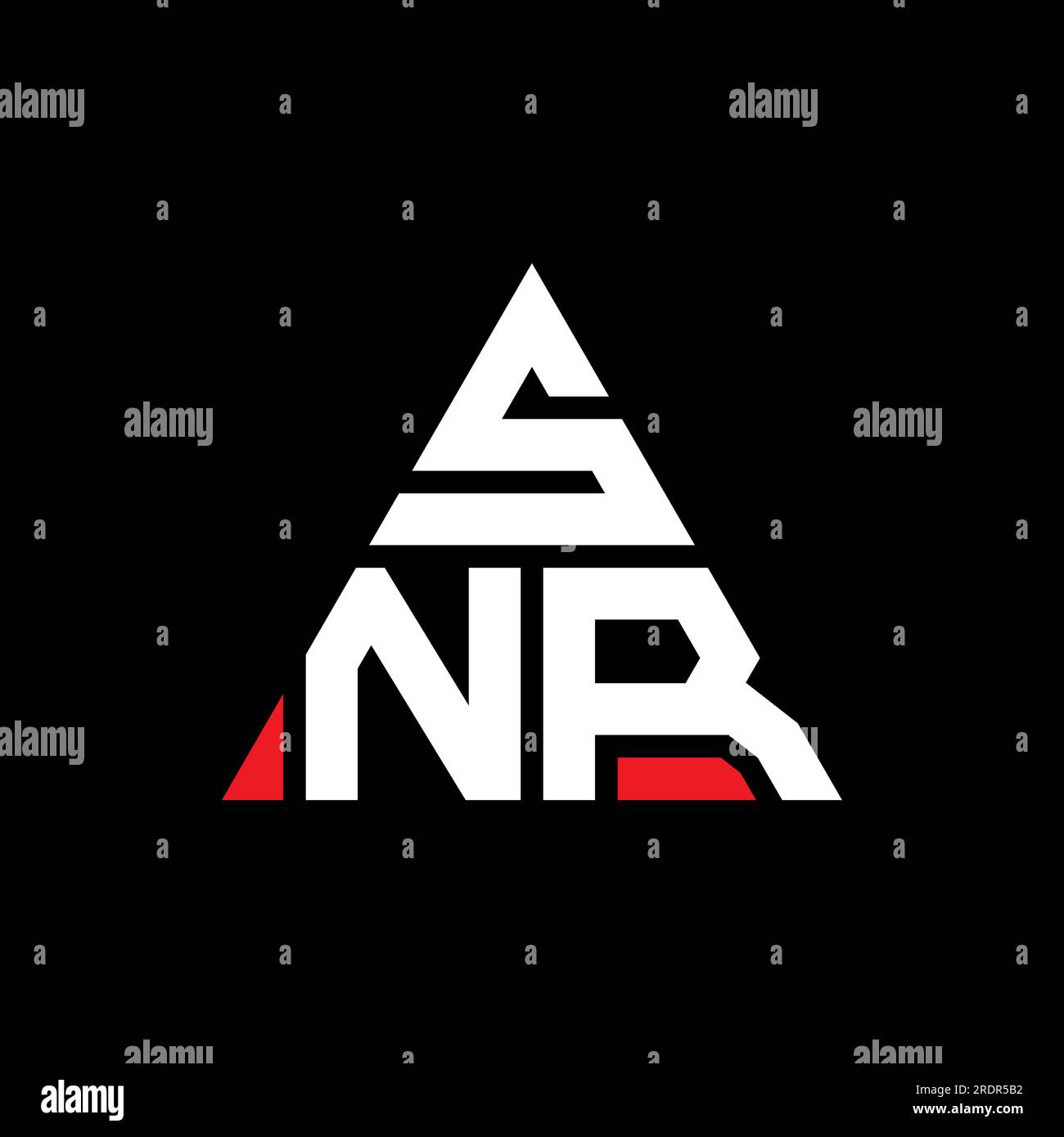 Snr logo design hi-res stock photography and images - Alamy