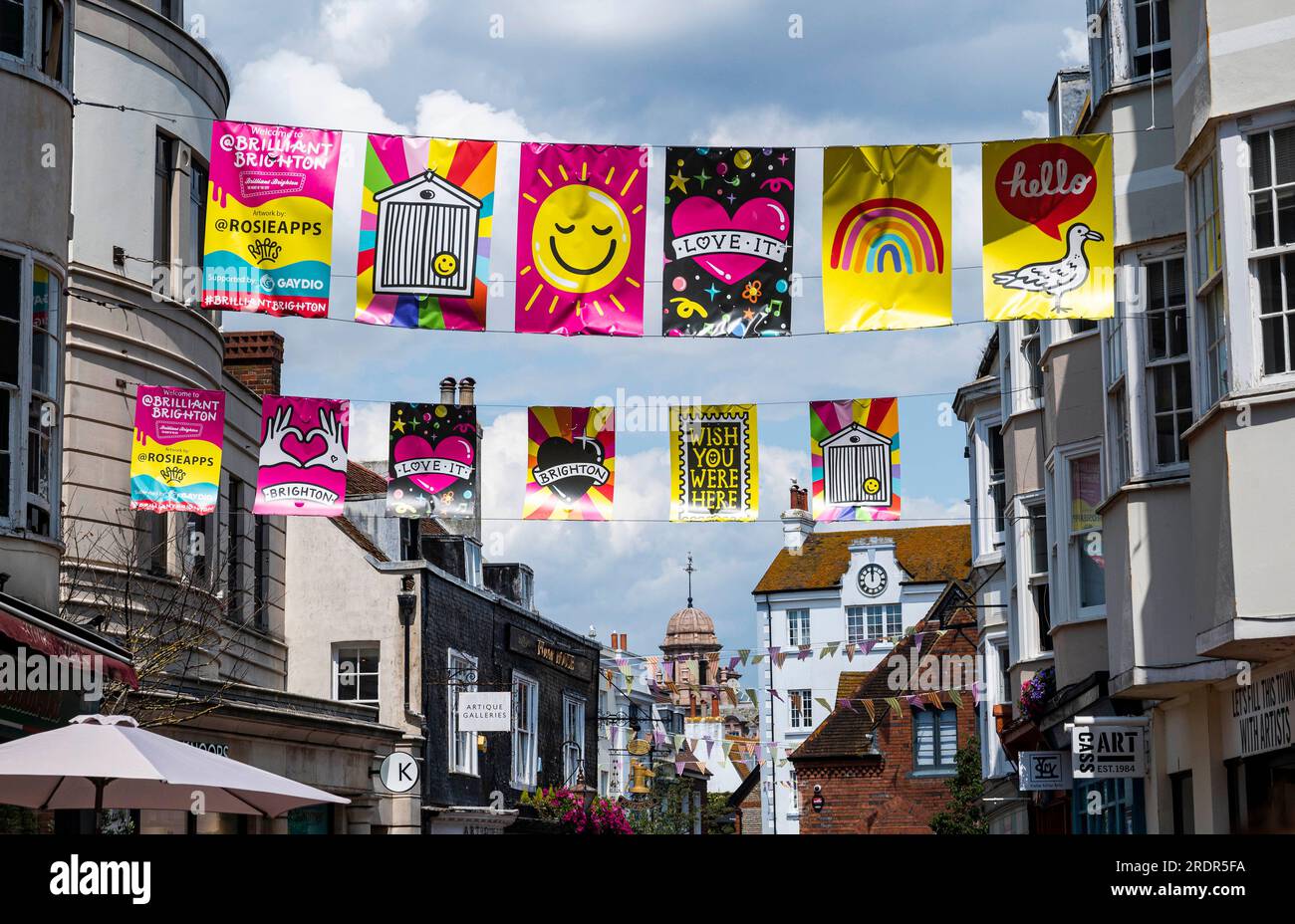 Brighton banners hi-res stock photography and images - Alamy