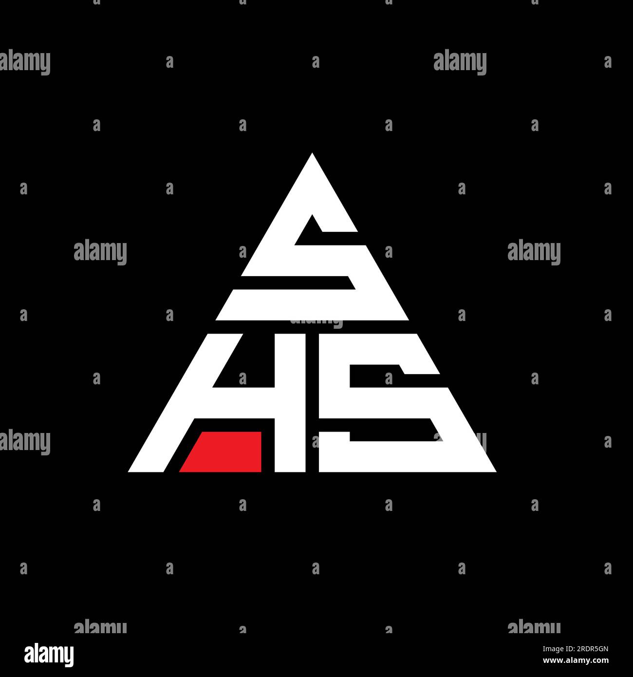 Shs logo design hi-res stock photography and images - Alamy