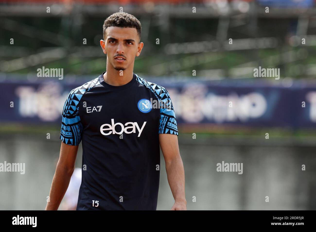 SSC Napoli's Algerian defender Karim Zedadka looks during the tenth day ...