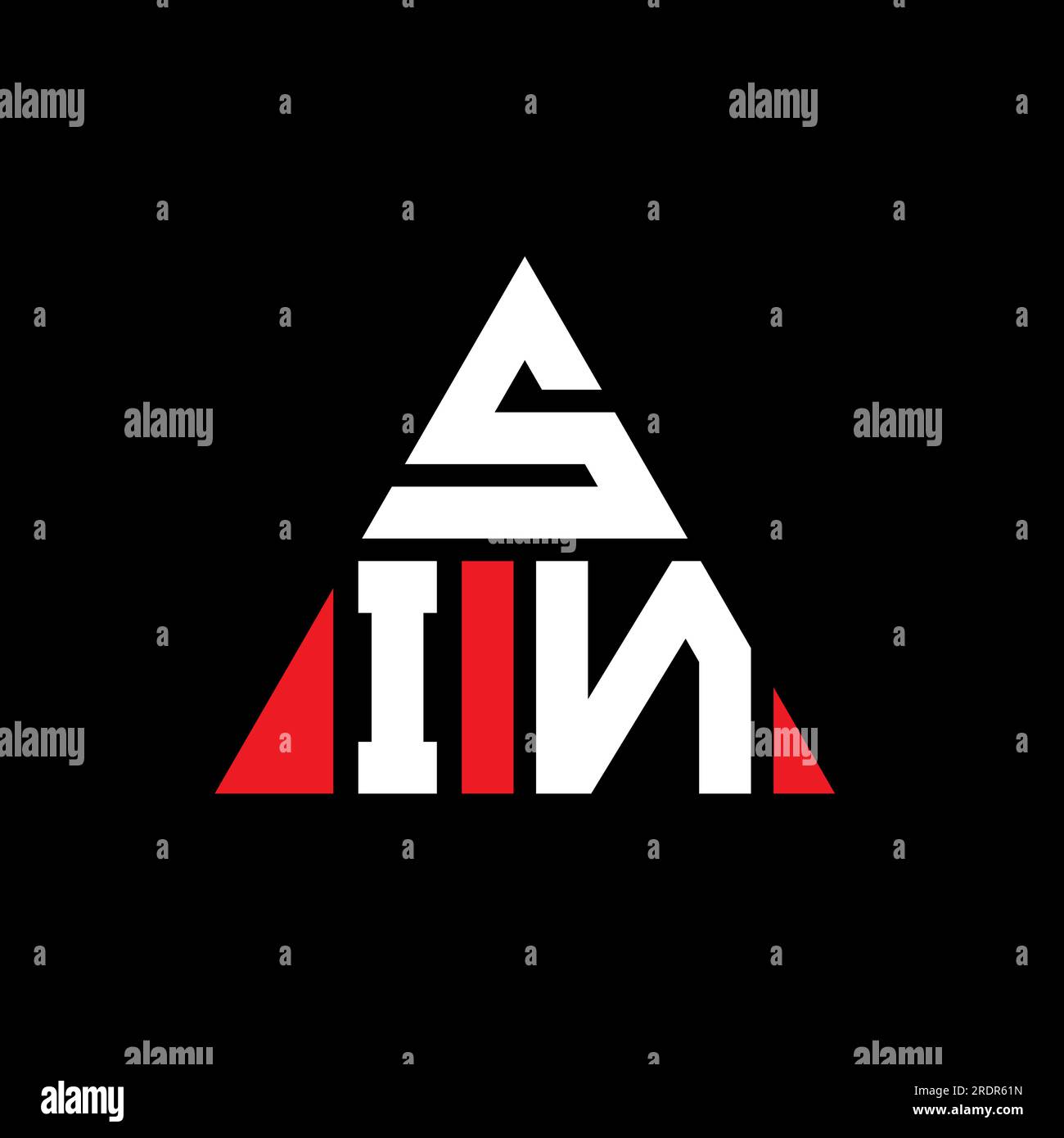 Sin triangular hi-res stock photography and images - Alamy