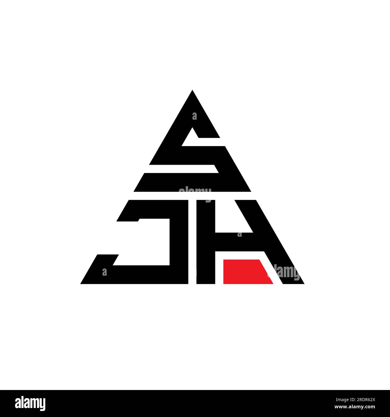 Sjh logo design Cut Out Stock Images & Pictures - Alamy