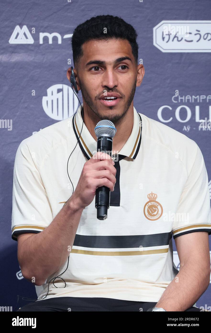 Osaka, Japan. 23rd July, 2023. Saudi Arabian football team Al Nassr ...