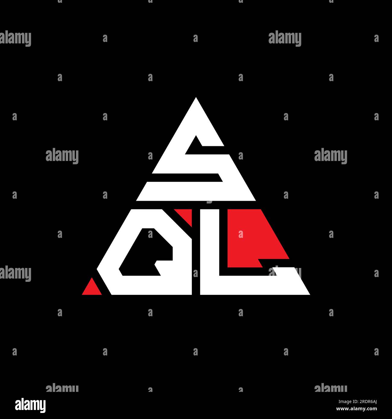 Sql Font Stock Vector Images Alamy