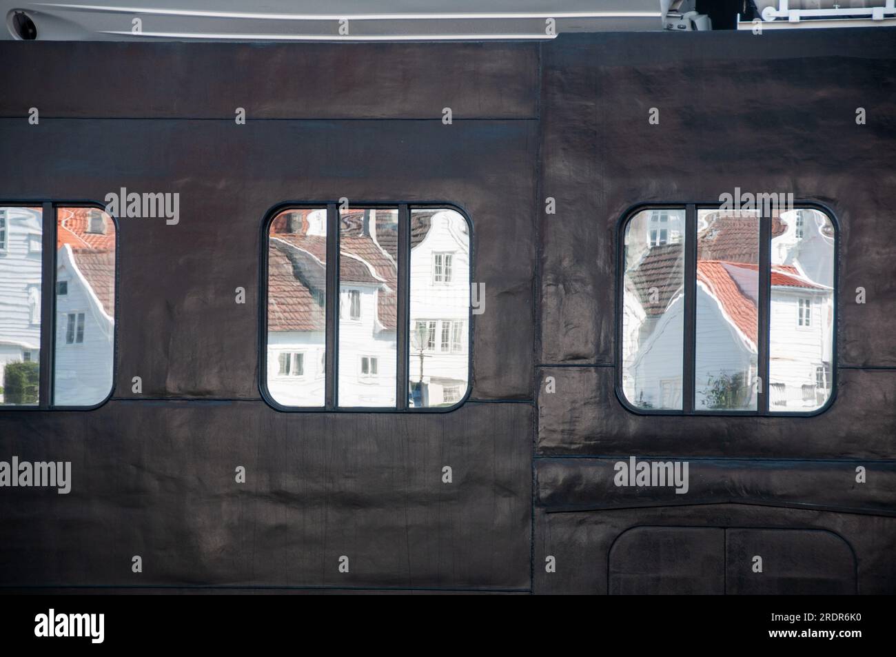 Around Stavanger - Window reflections from the Scenic Eclipse 2 ...