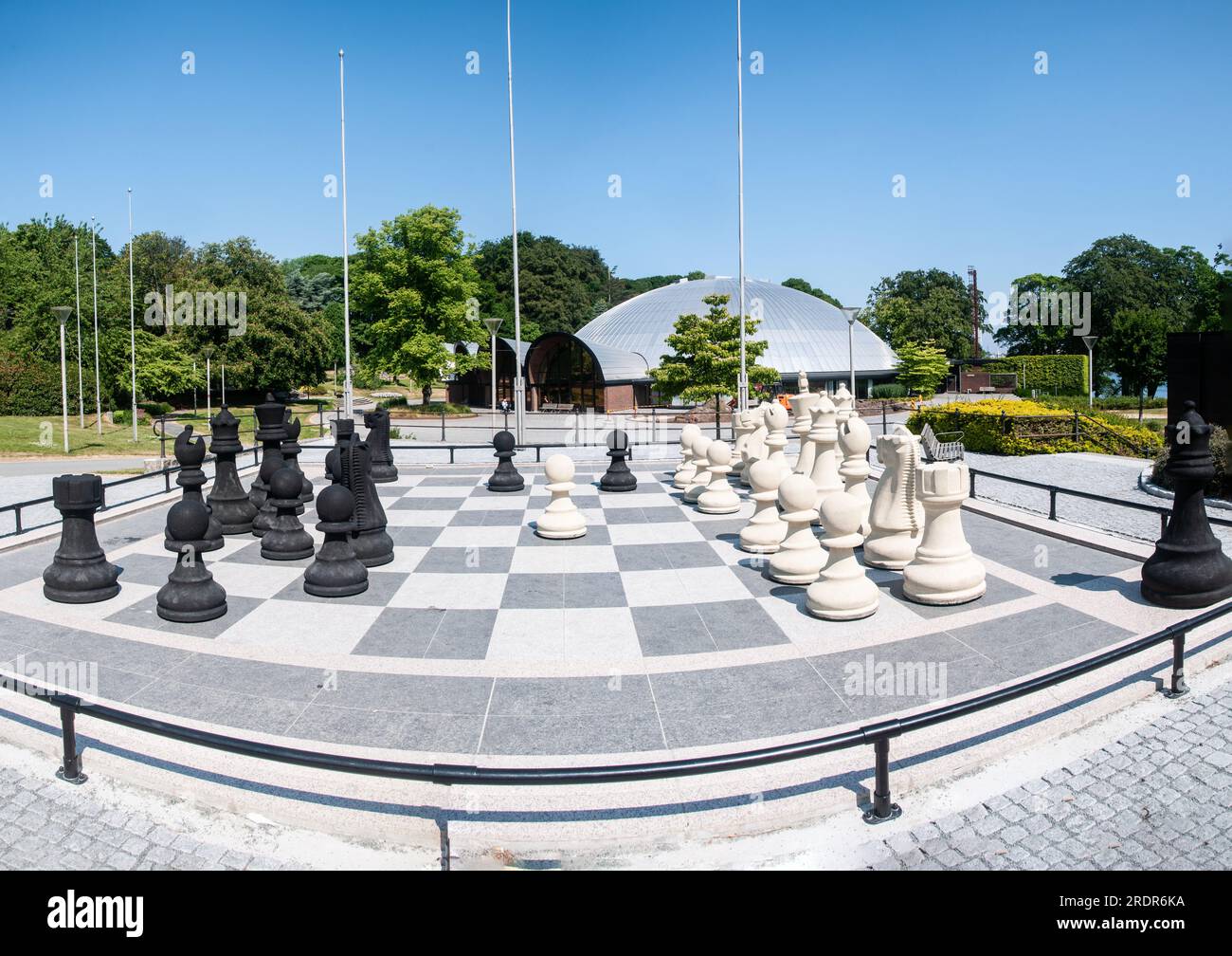 Around Stavanger - Worlds Largest Chess Board in the grounds of the ...