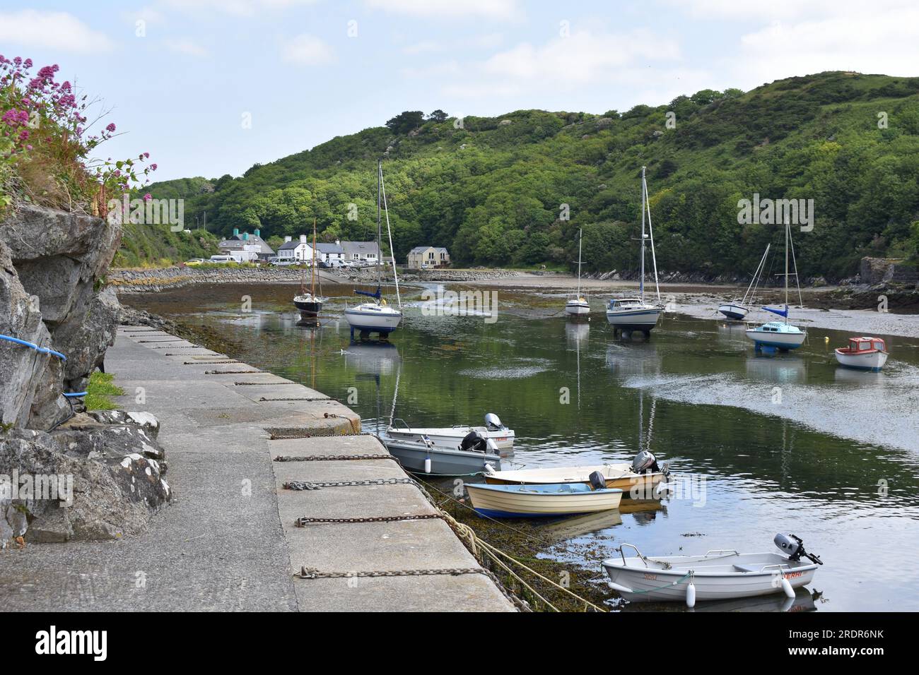 Solva harbour, Pembrokeshire, Wales Stock Photo - Alamy