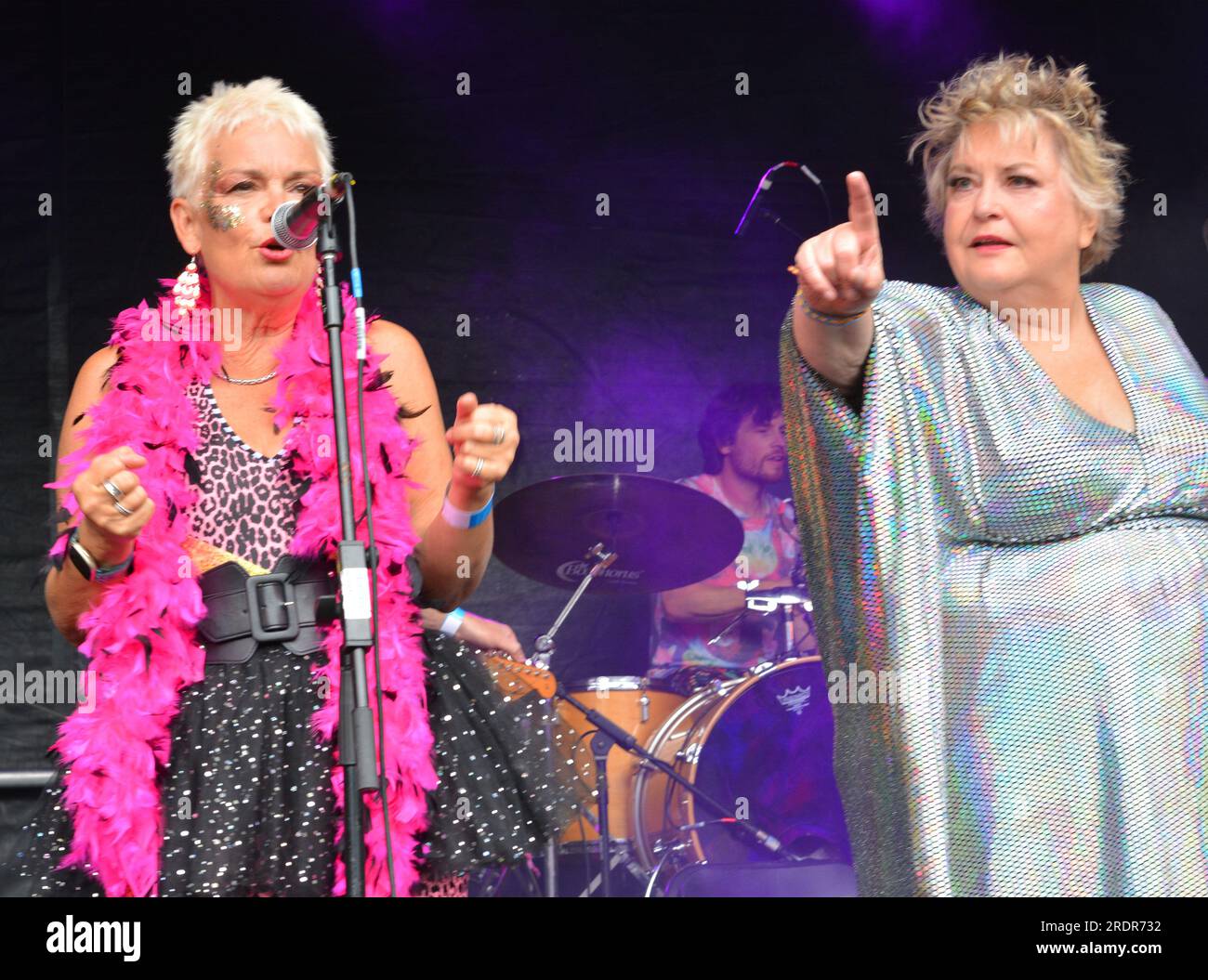 Doreen Doreen in performance at the Bristol Harbor Festival, Queen ...
