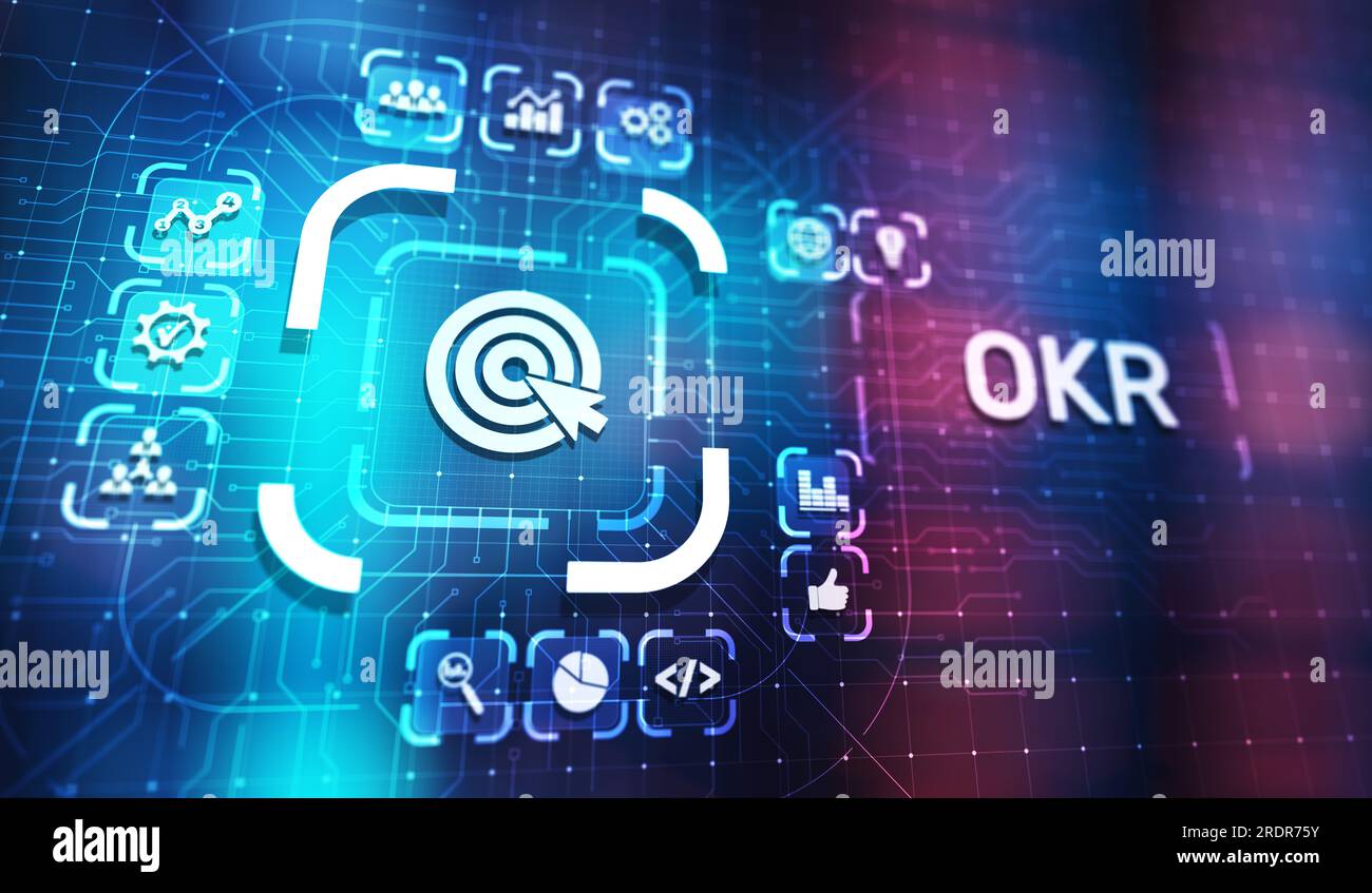 Okr banner hi-res stock photography and images - Alamy