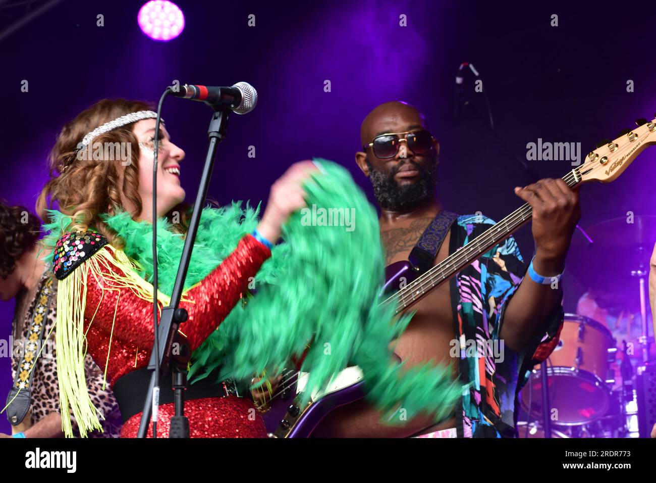 Doreen Doreen in performance at the Bristol Harbor Festival, Queen ...