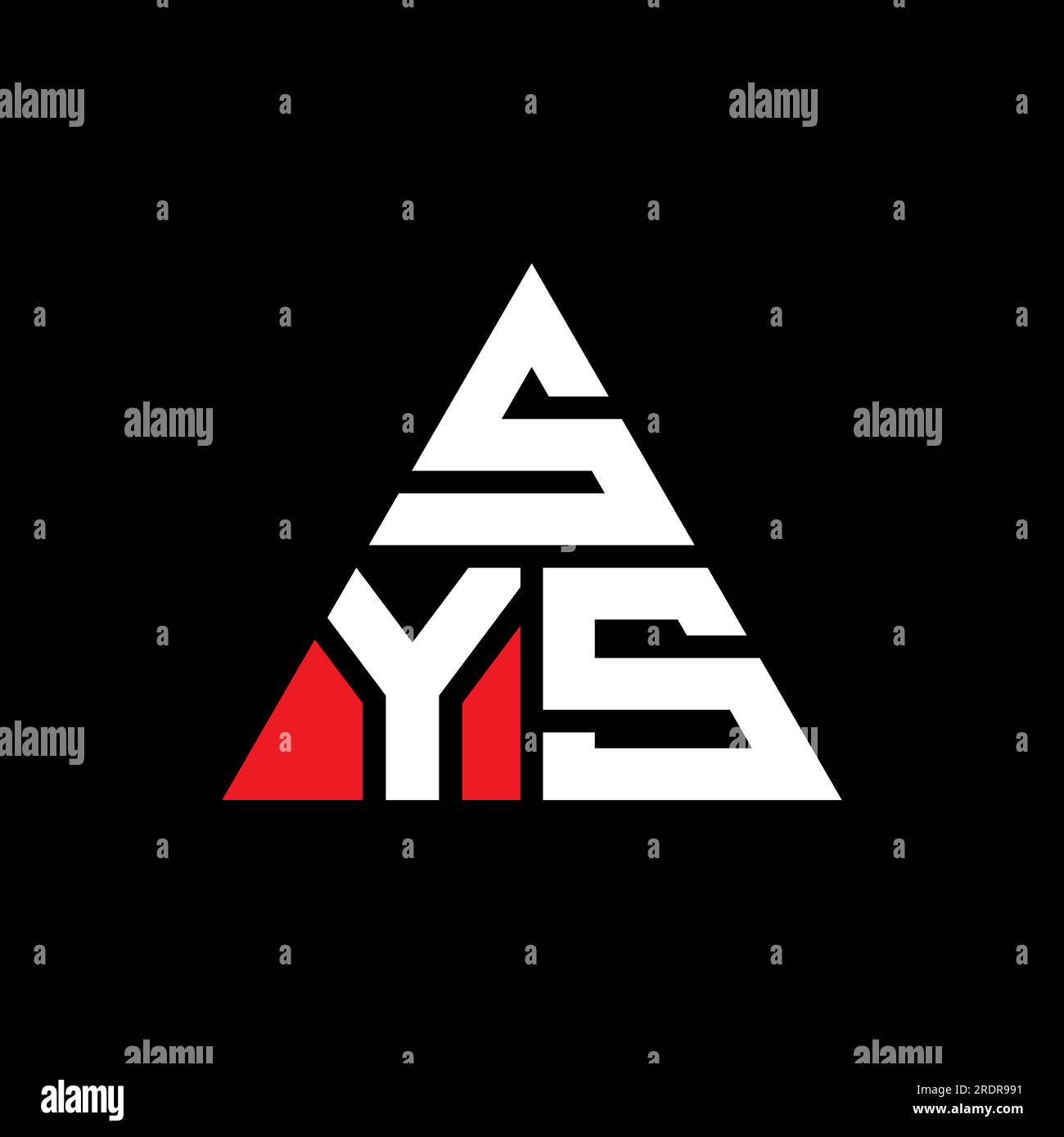 Sys logo design Stock Vector Images - Alamy