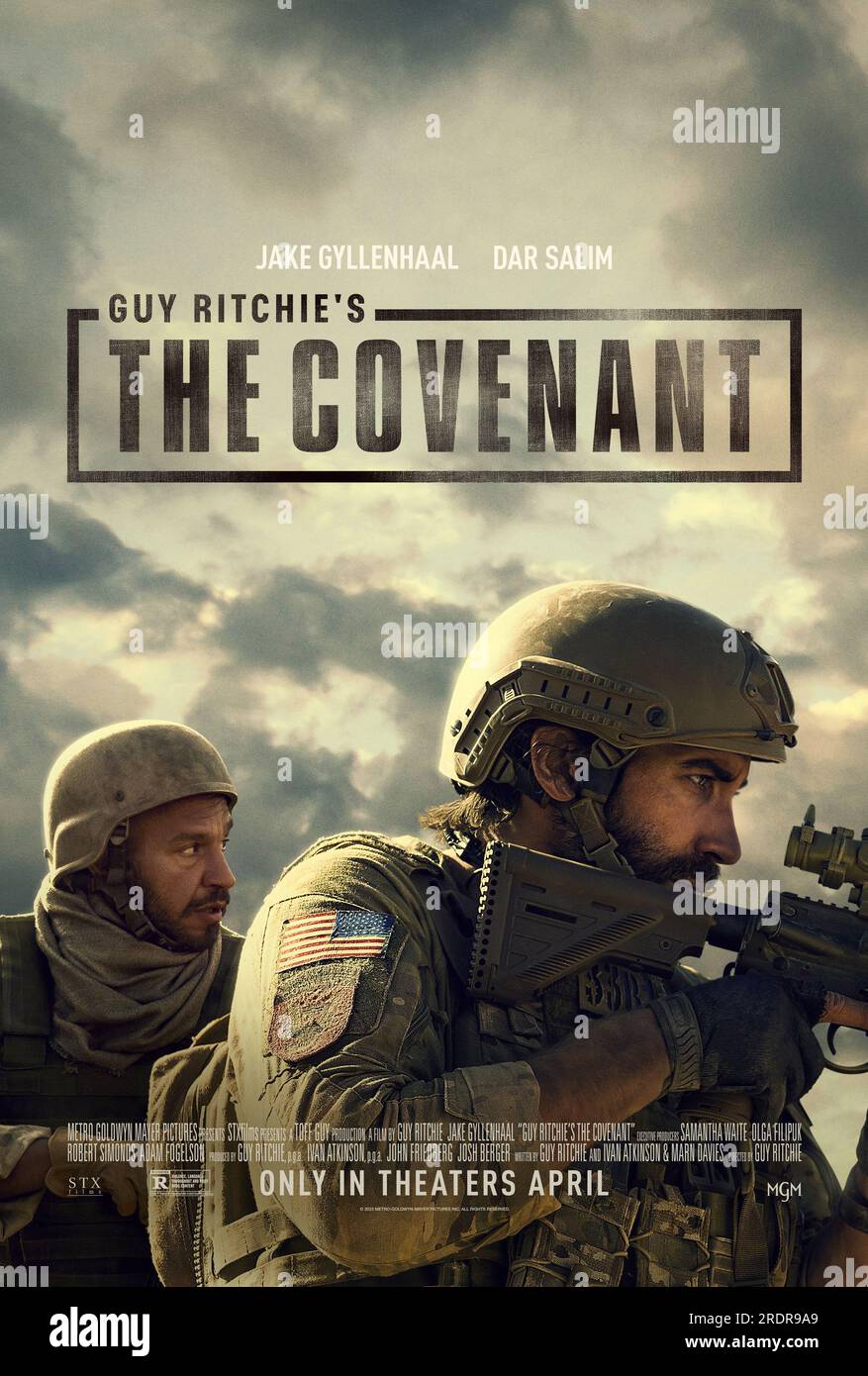 The Covenant poster Jake Gyllenhaal Stock Photo - Alamy
