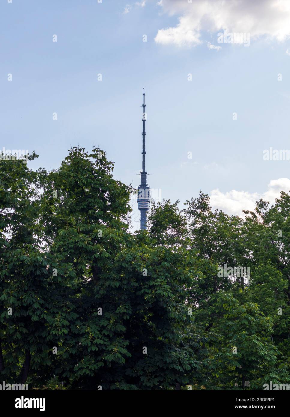 Shot of the television tower Stock Photo - Alamy