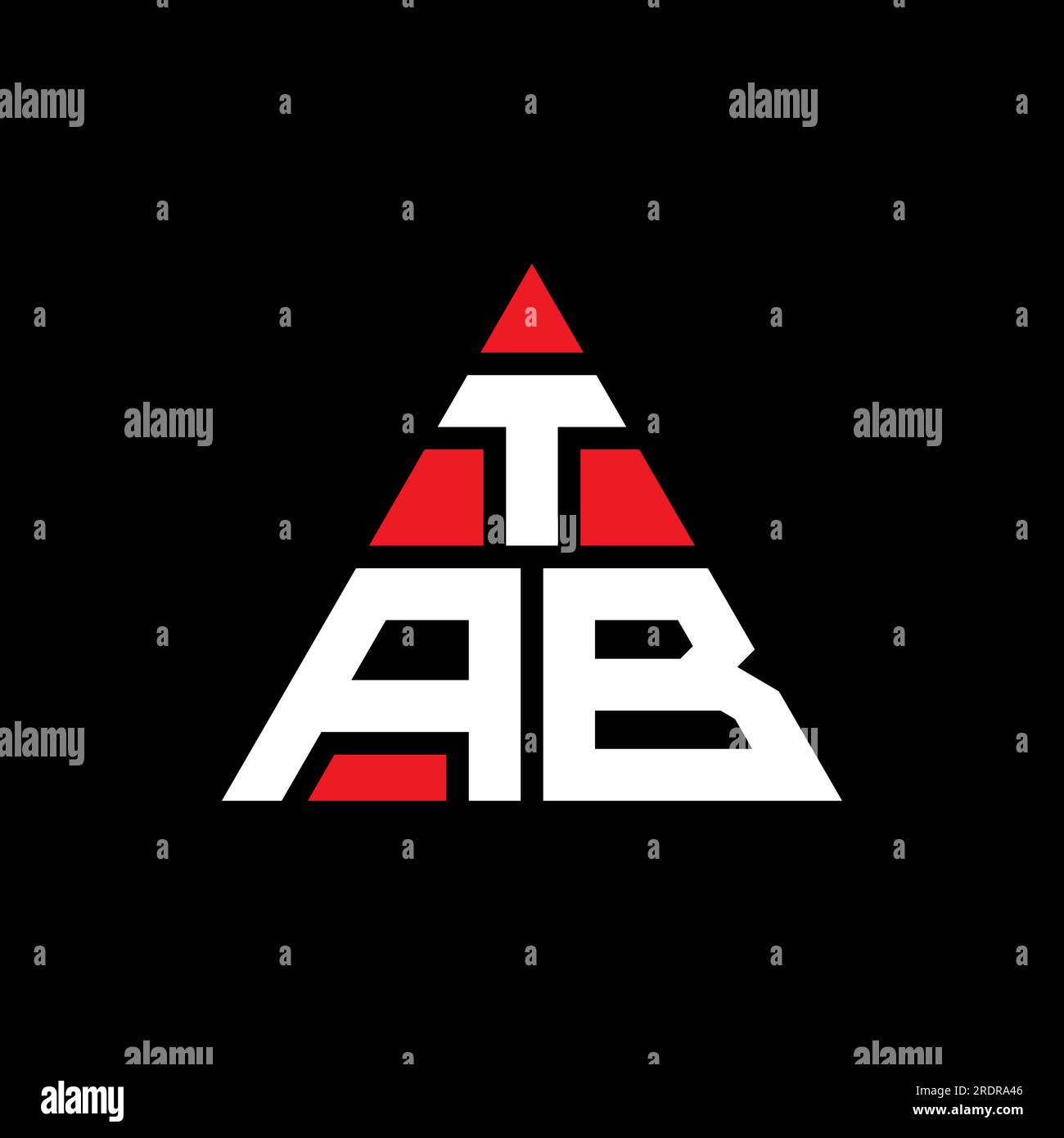 Tab monogram Stock Vector Images - Alamy