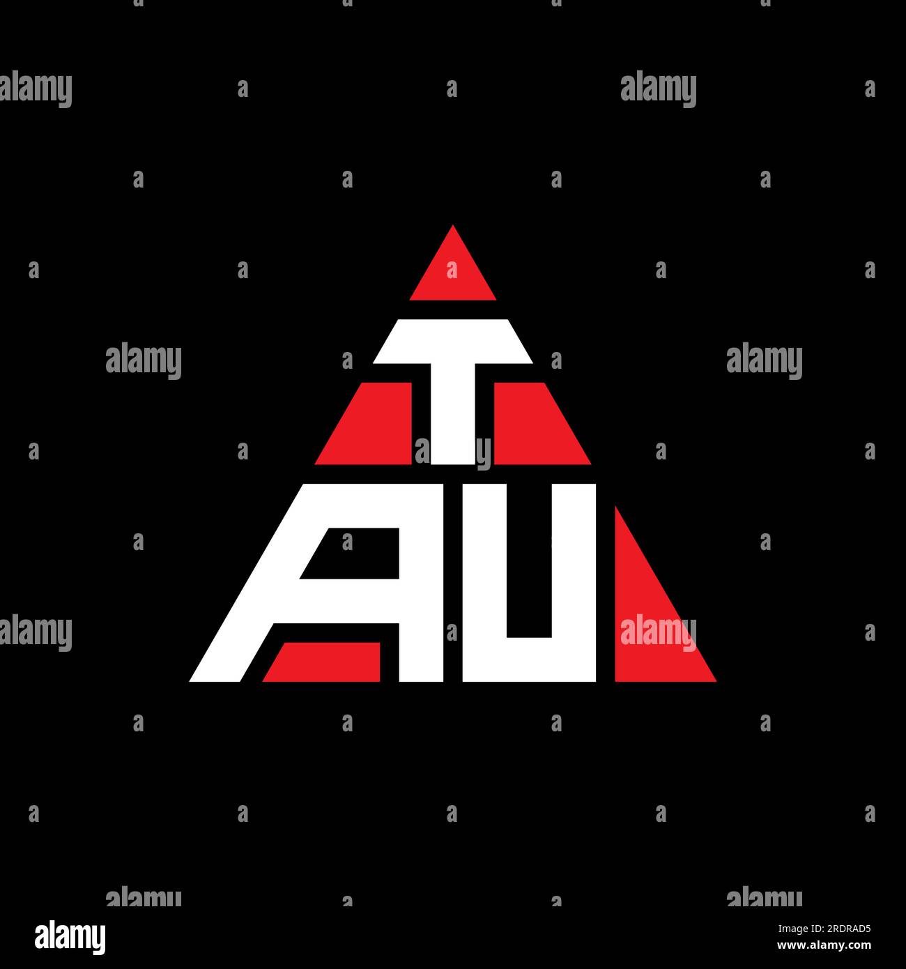 Tau logo design hi-res stock photography and images - Alamy