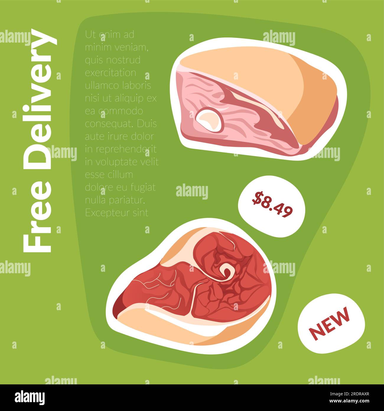 Shops butcher butchers shops Stock Vector Images - Alamy