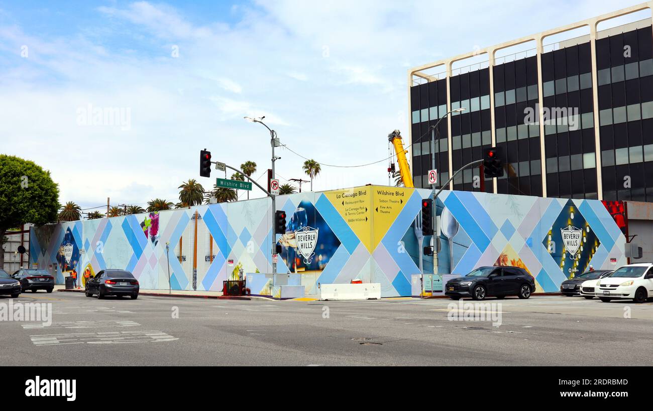 Beverly Hills, California: Wilshire/La Cienega Metro Station, D Line ...
