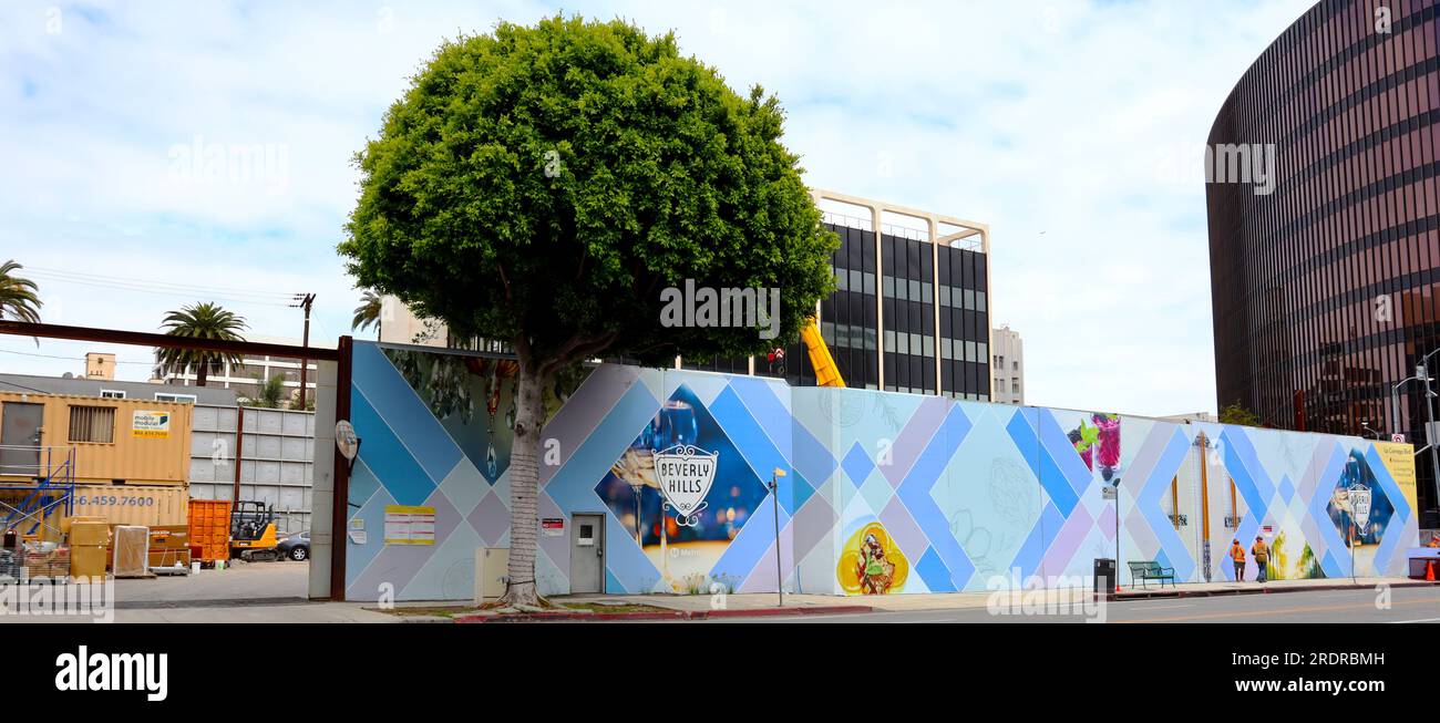 Beverly Hills, California: Wilshire/La Cienega Metro Station, D Line ...