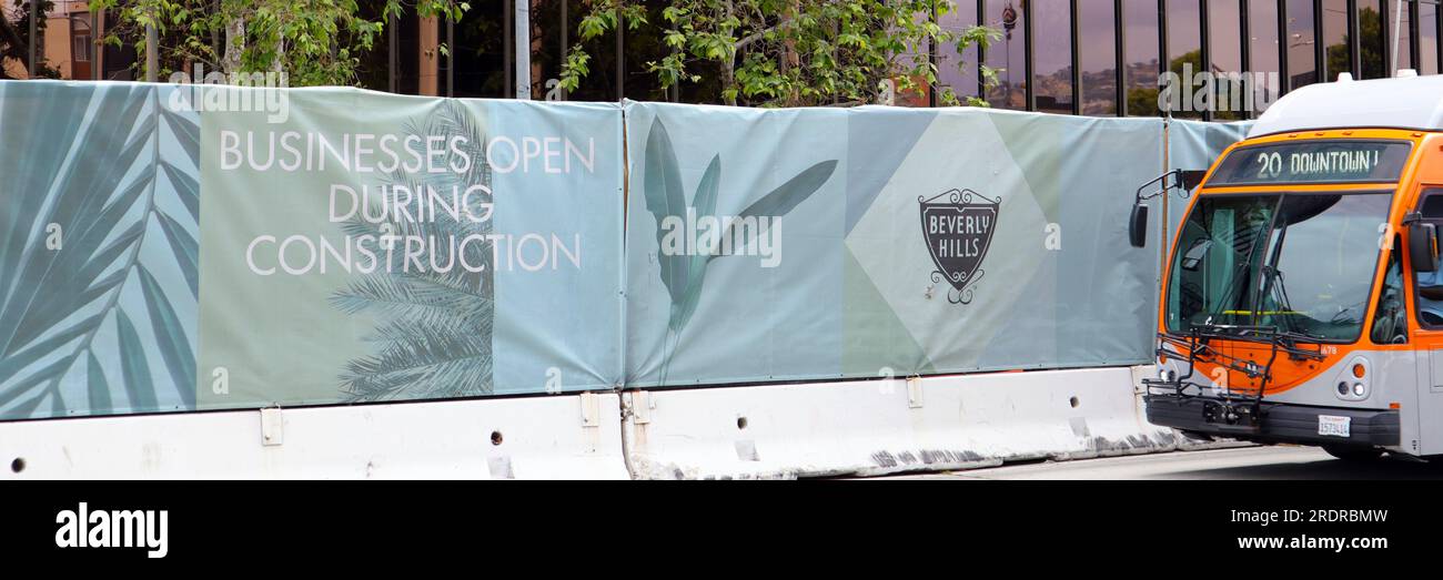 Beverly Hills, California: Wilshire/La Cienega Metro Station, D Line ...