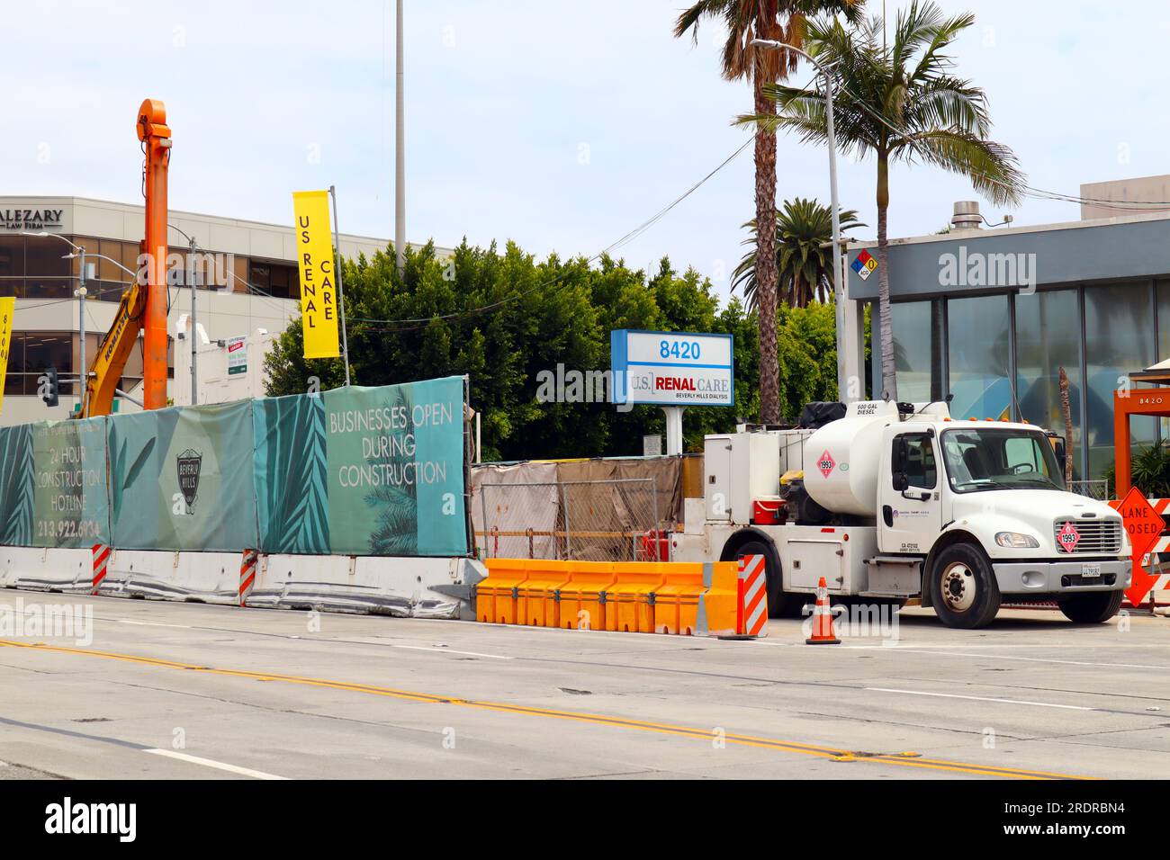 Beverly Hills, California: Wilshire/La Cienega Metro Station, D Line ...