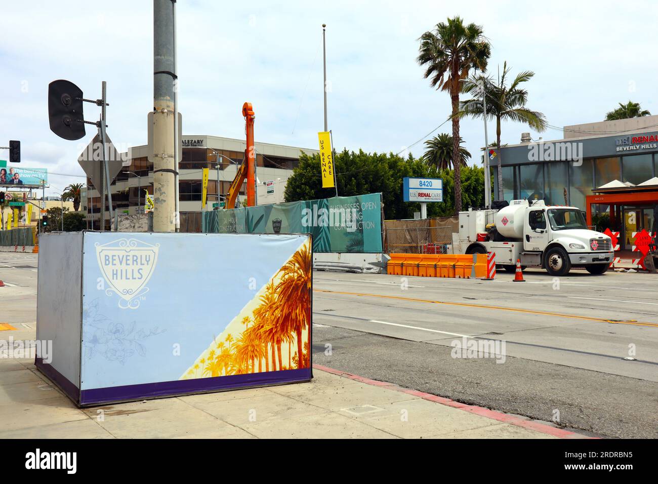 Beverly Hills, California: Wilshire/La Cienega Metro Station, D Line ...