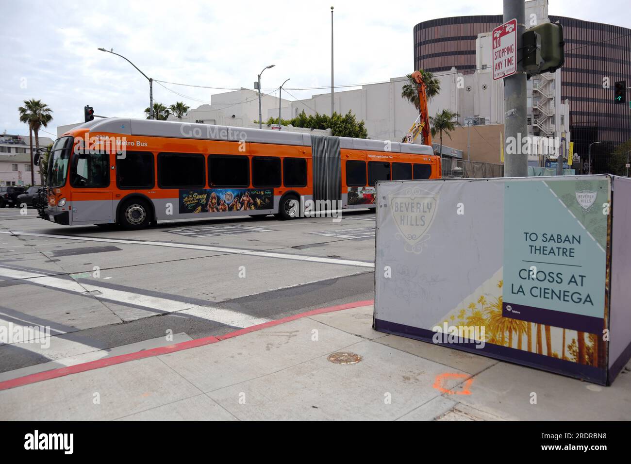 Beverly Hills, California: Wilshire/La Cienega Metro Station, D Line ...
