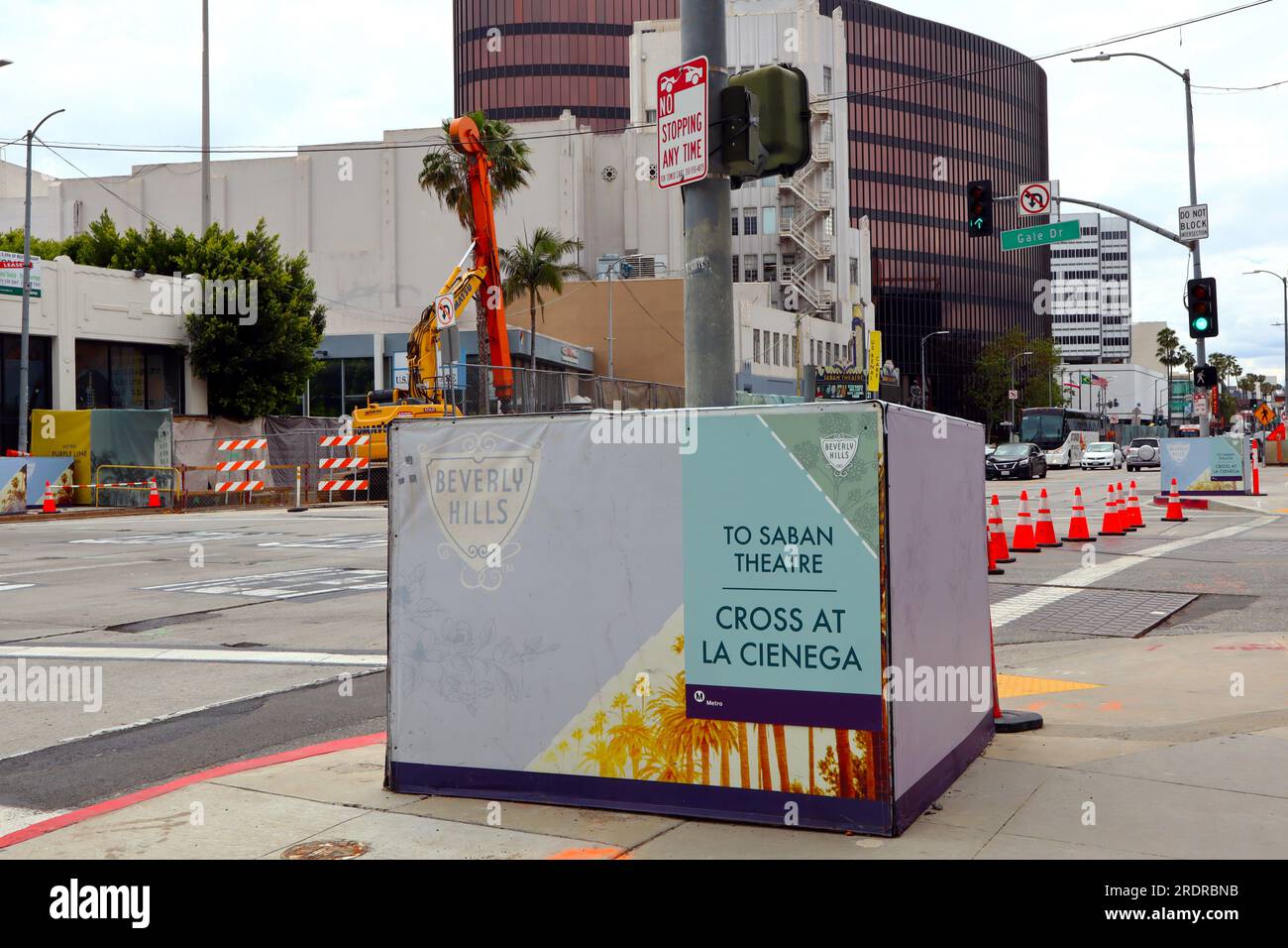 Beverly Hills, California: Wilshire/La Cienega Metro Station, D Line ...