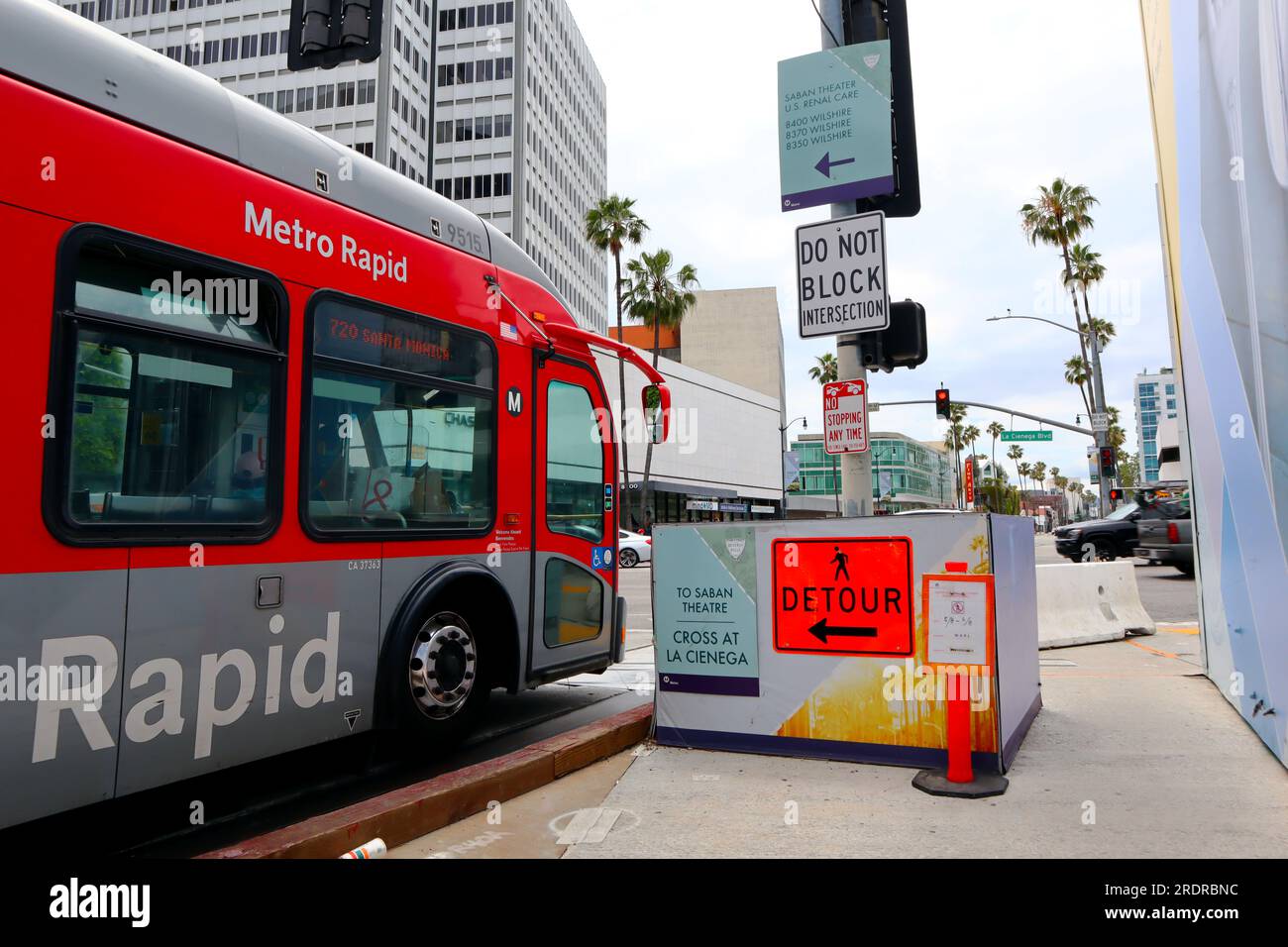 Beverly Hills, California: Wilshire/La Cienega Metro Station, D Line ...