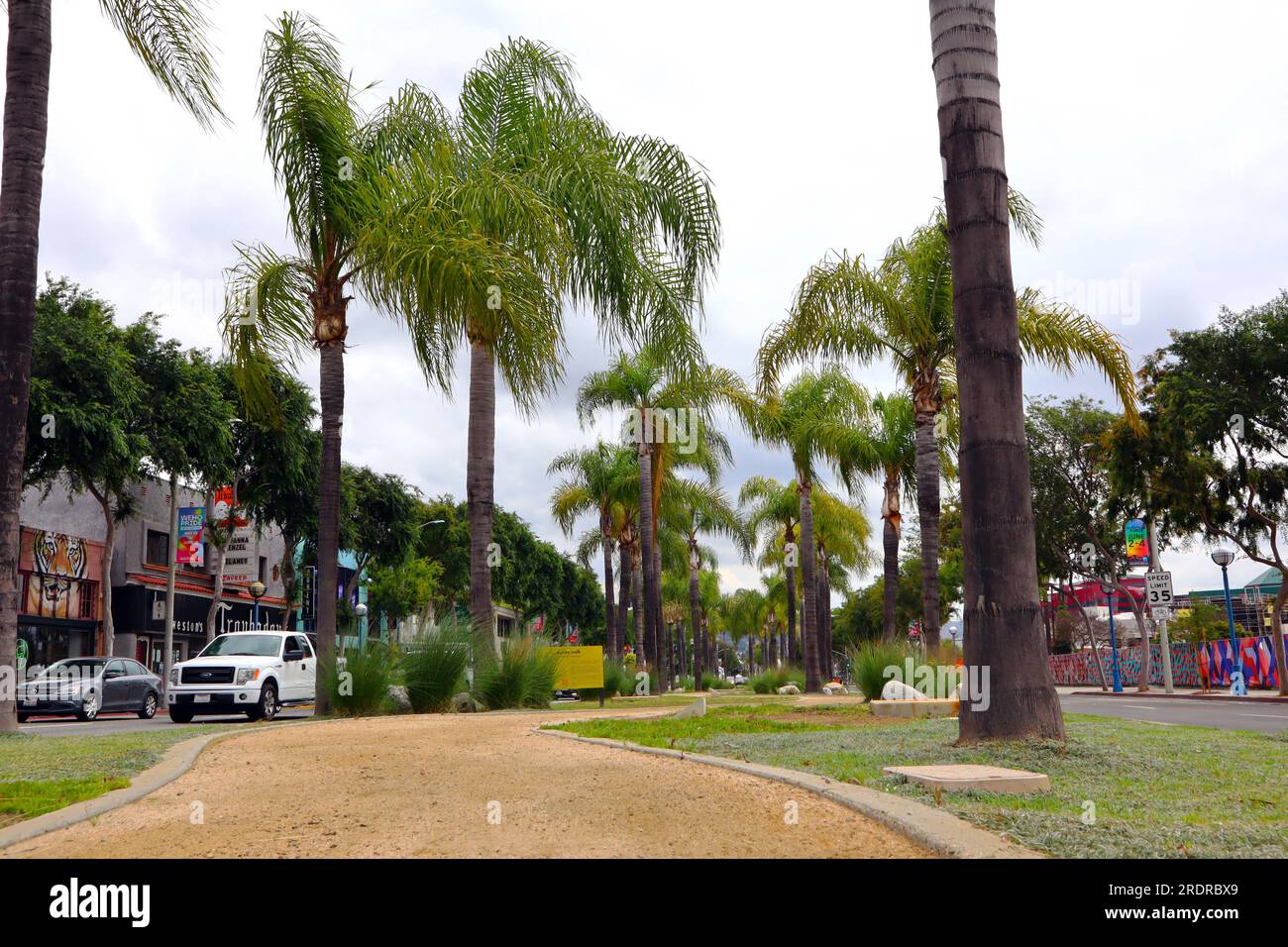 West Hollywood, California: Poetry Walk, a temporary public art ...