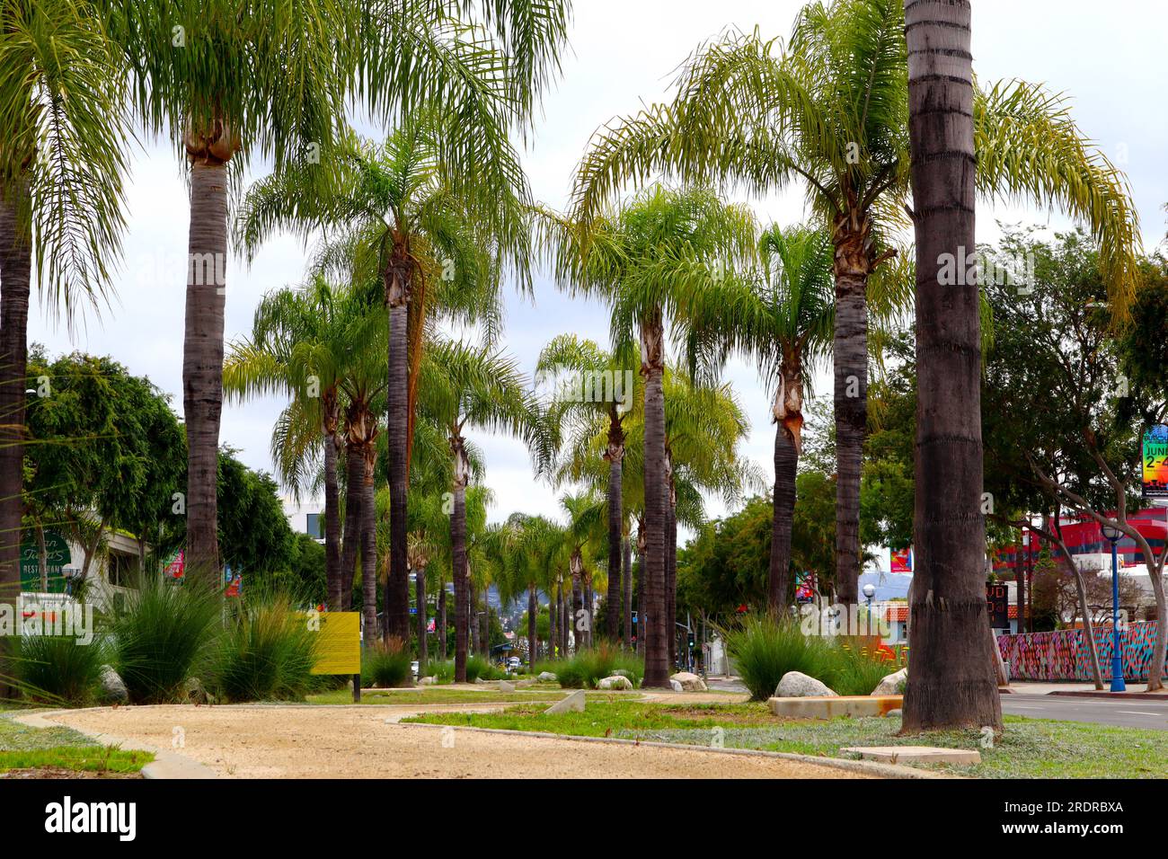 West Hollywood, California: Poetry Walk, a temporary public art ...