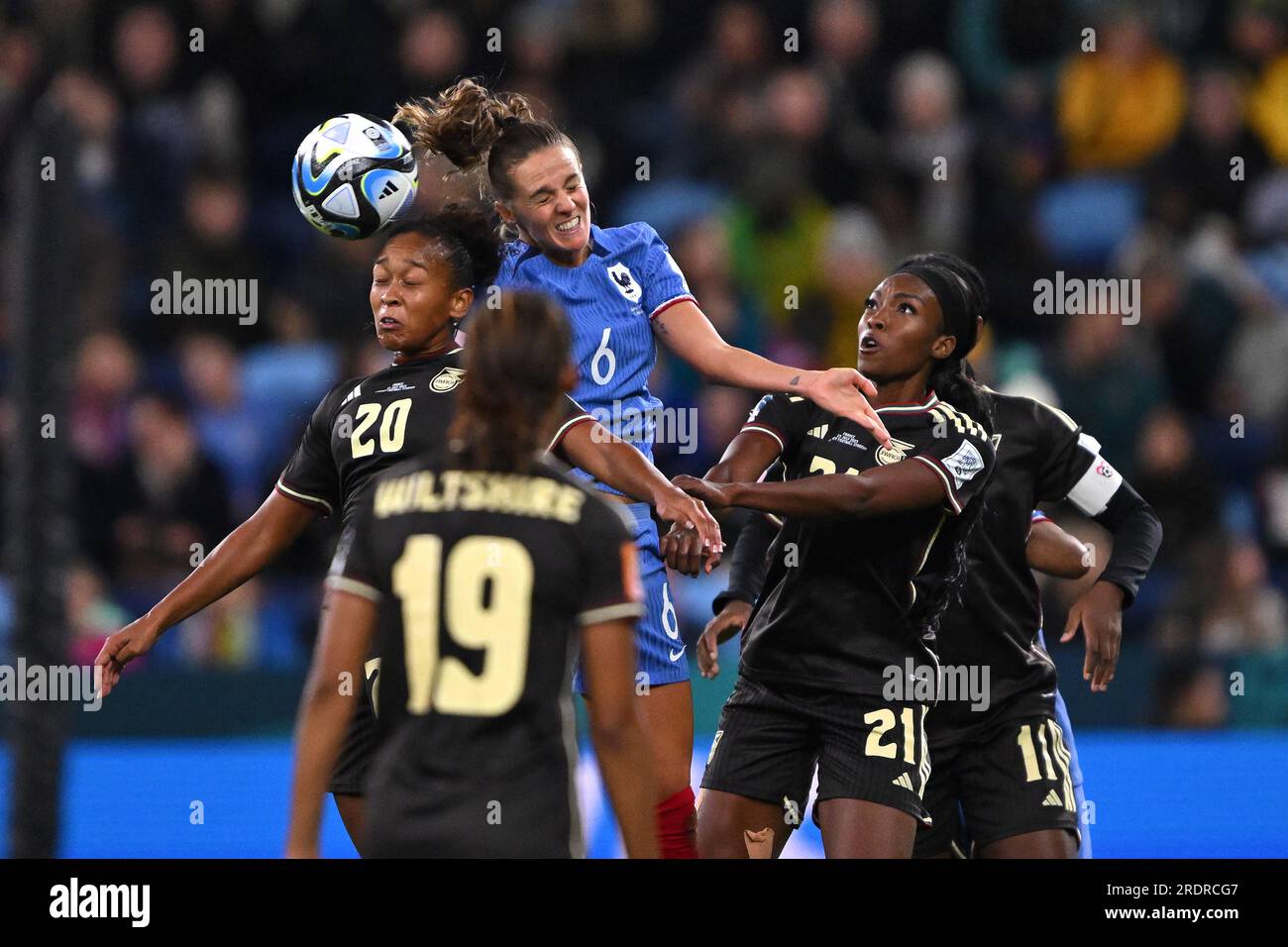 Sydney, Australia. 23rd July, 2023. Atlanta Primus of Jamaica (left ...
