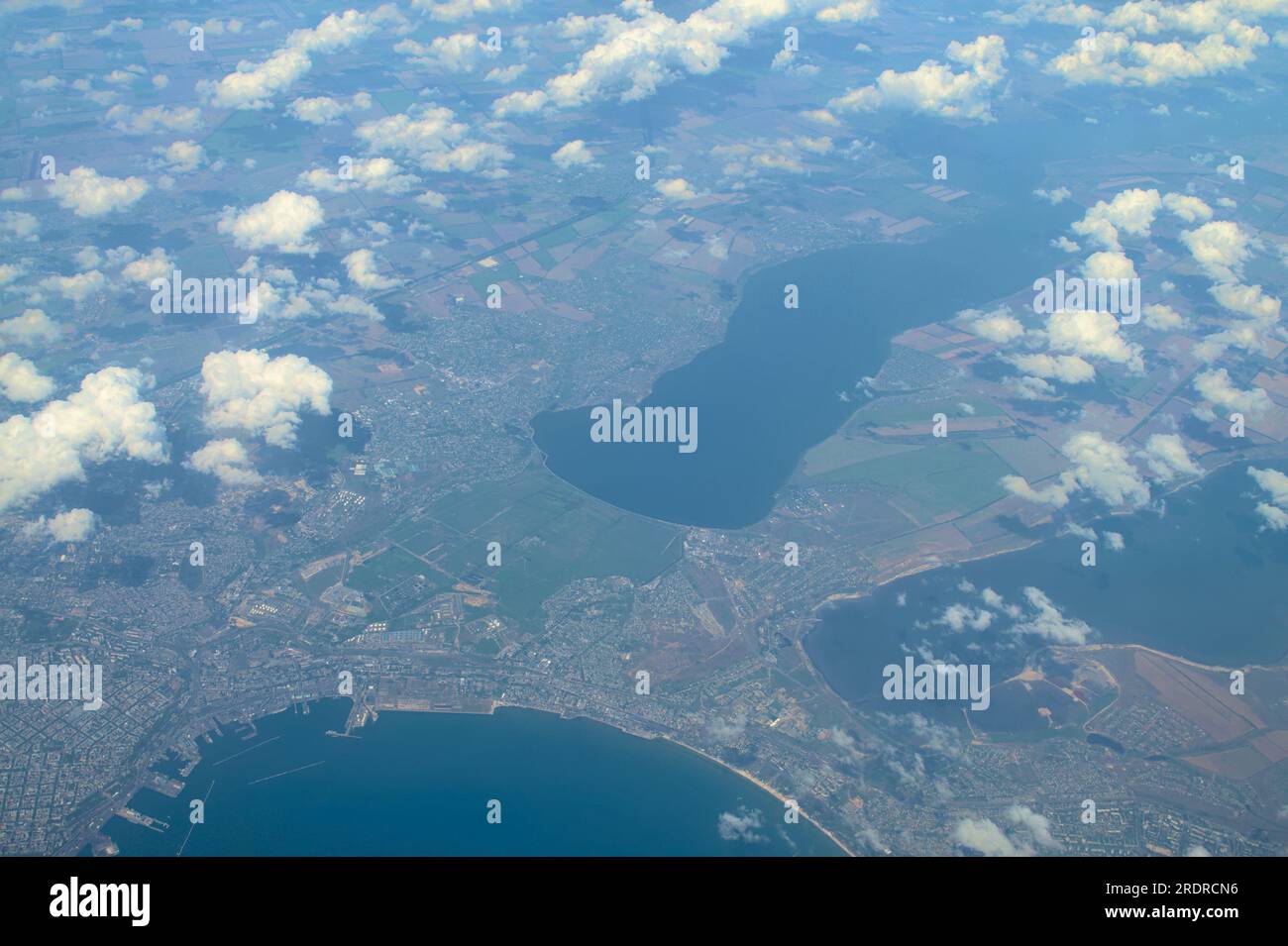 Aerial view of Turkey land Stock Photo - Alamy