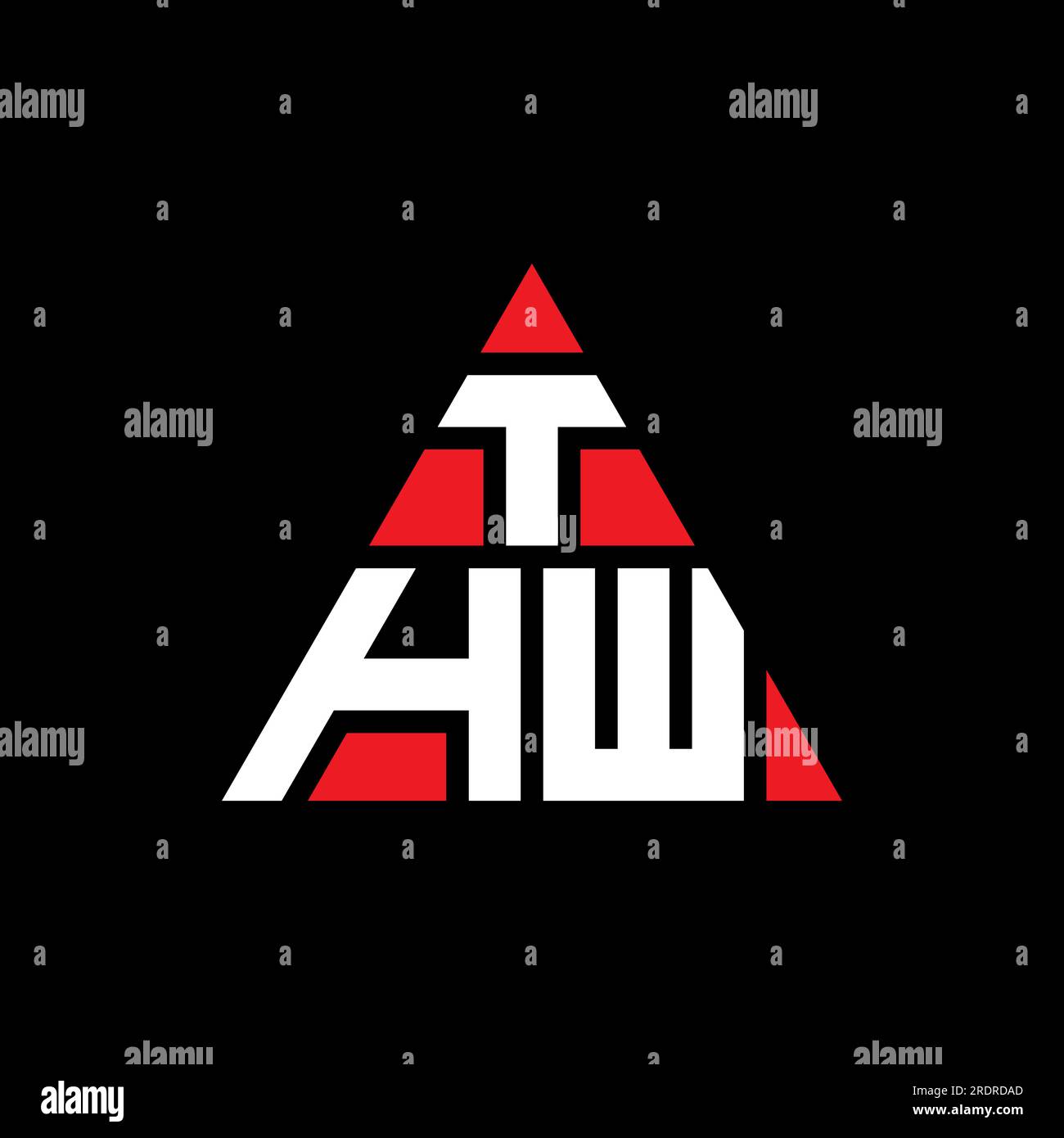 Thw logo design hi-res stock photography and images - Alamy