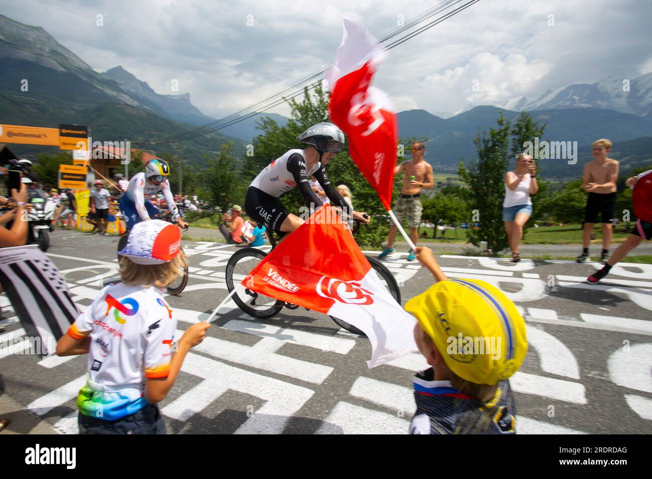 Domancy, France 18th July 2023: FELIX GROSSSCHARTNER (UAE TEAM ...