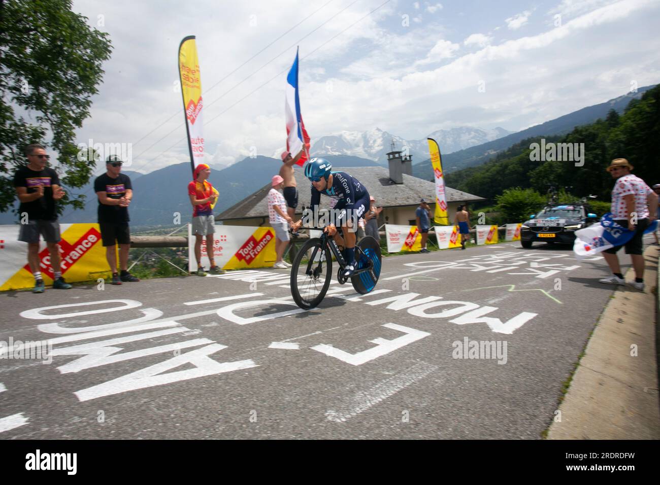 Domancy, France 18th July 2023: SAM WELSFORD (TEAM DSM - FIRMENICH NED ...